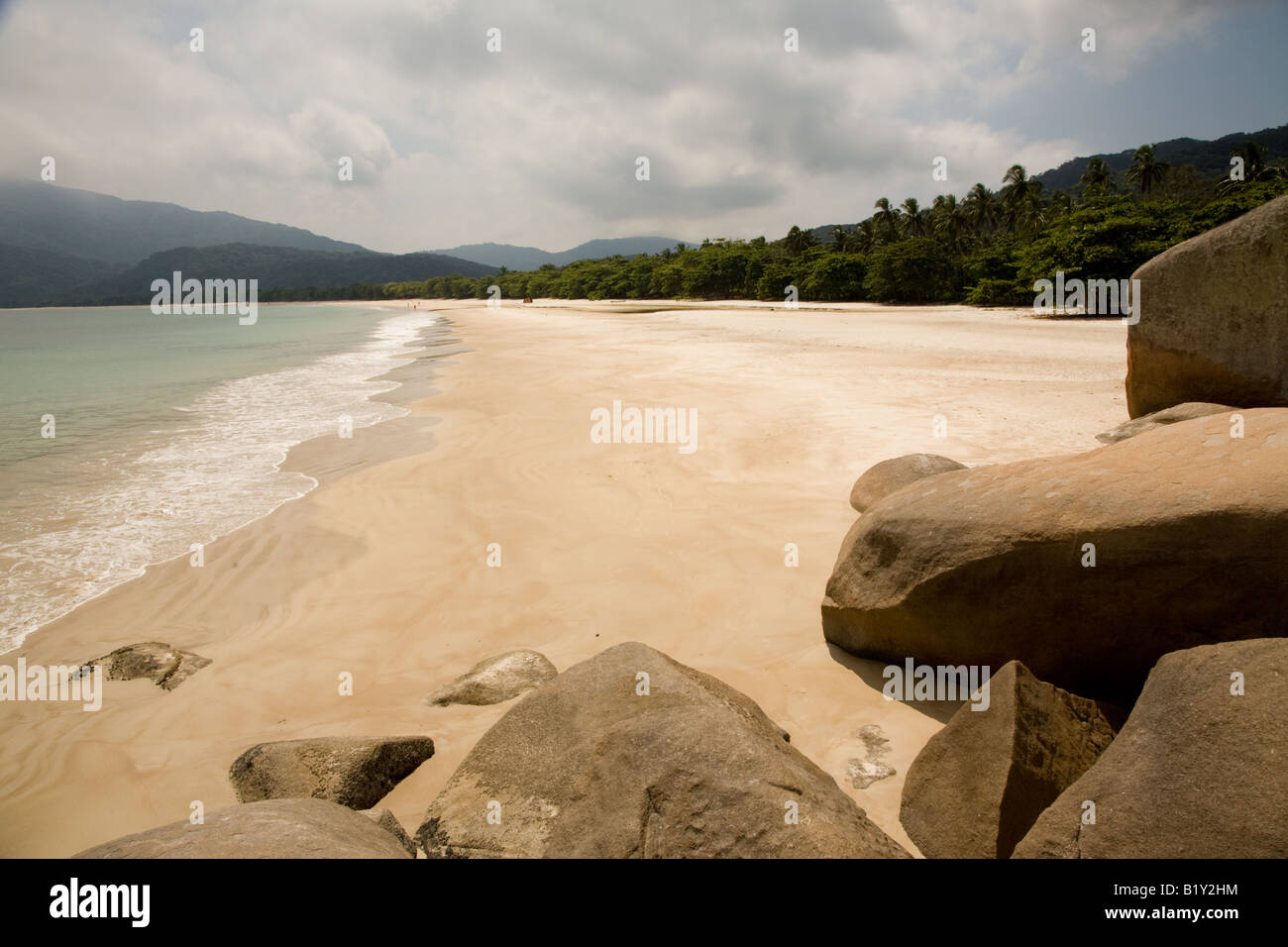 Lopes Mendes Beach, Ilha Grande, Brazil Stock Photo - Alamy
