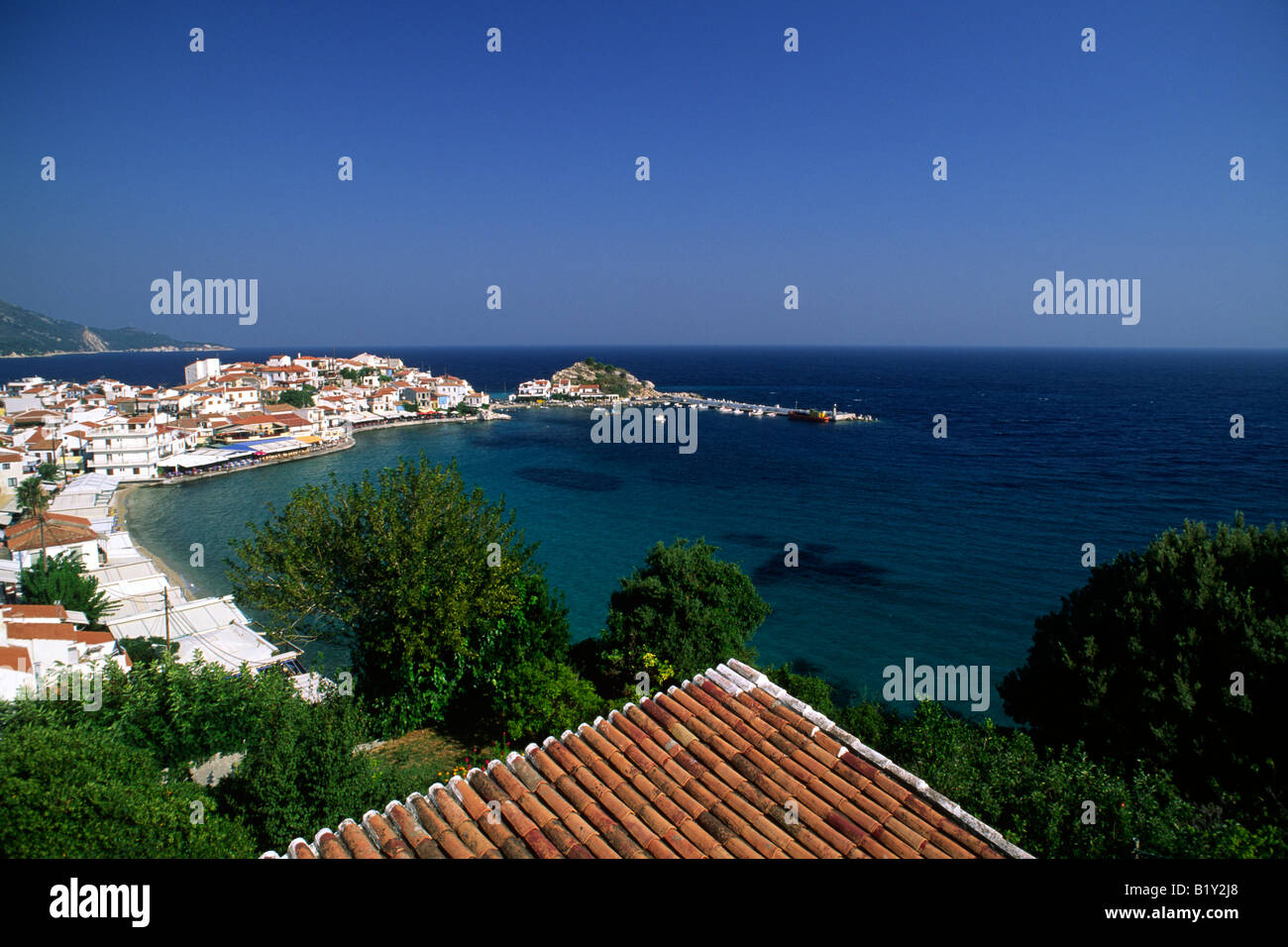Greece, Northeastern Aegean Islands, Samos, Kokkari Stock Photo - Alamy