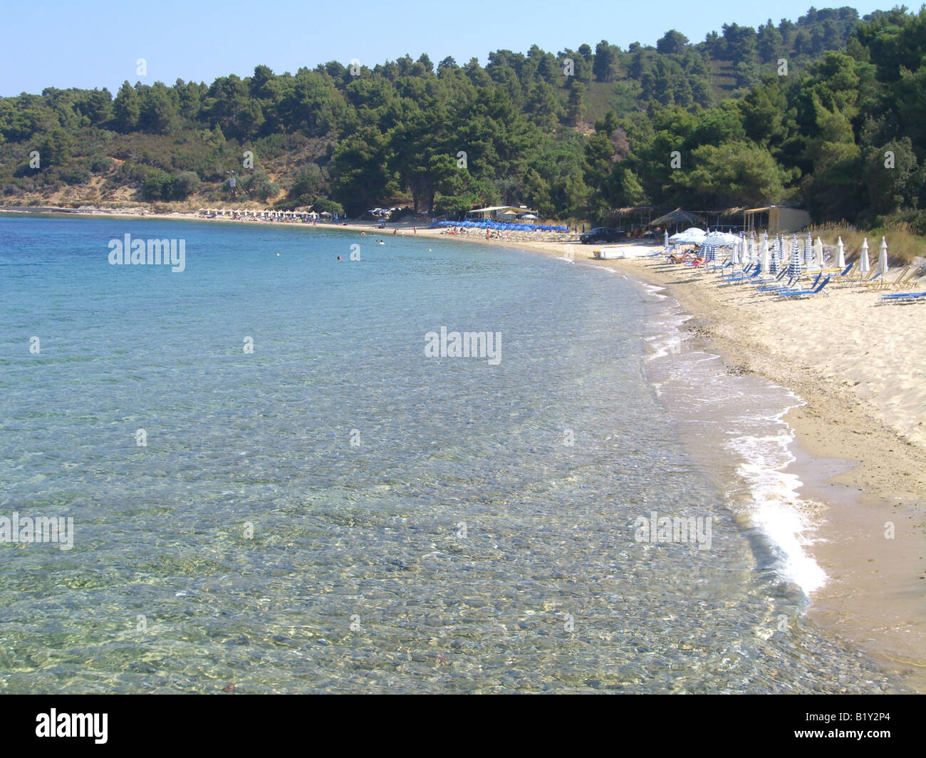 Ag Eleni beach,Skiathos,Greece Stock Photo - Alamy