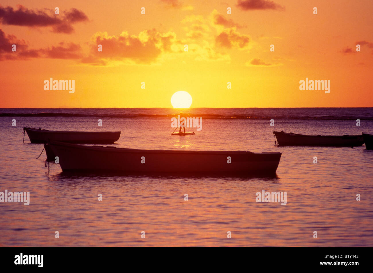 Mauritius tamaran scene Stock Photo - Alamy