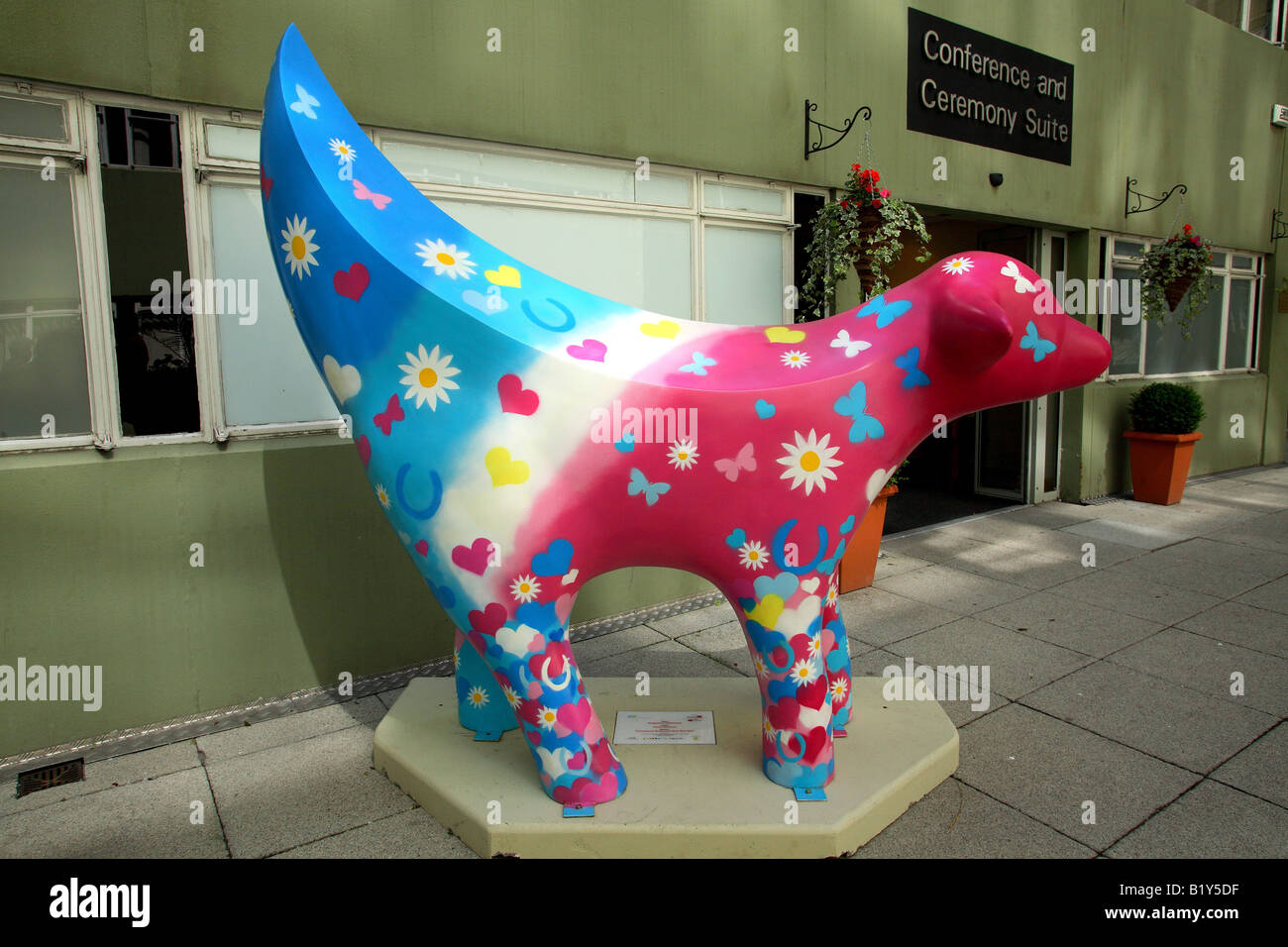 One of 120 Superlambanana sculptures in Liverpool to celebrate the ...