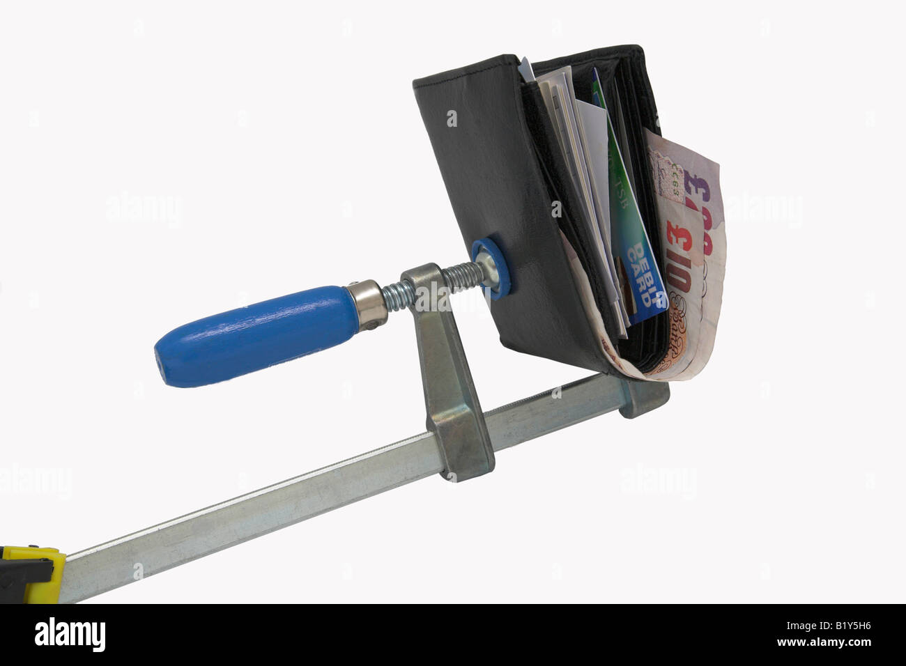 Squeeze budget vice hi-res stock photography and images - Alamy