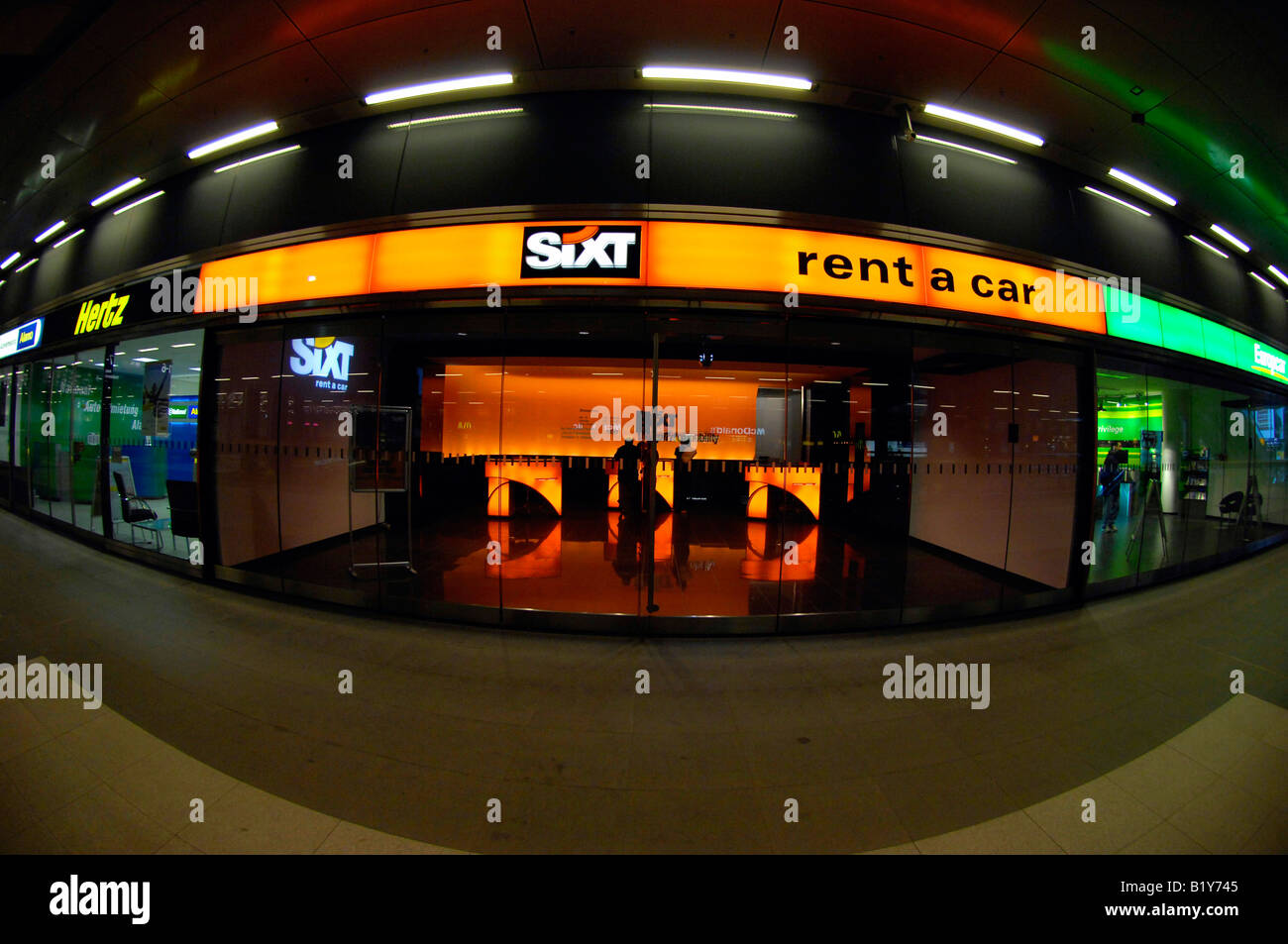 sixt hauptbahnhof berlin main railway station train building ...