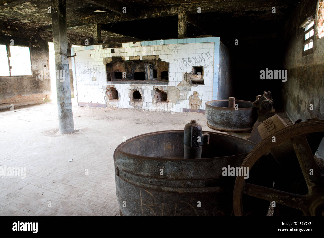 Kitchen, Penal Colony, Former Prison on Ilha Grande, Brazil Stock Photo ...