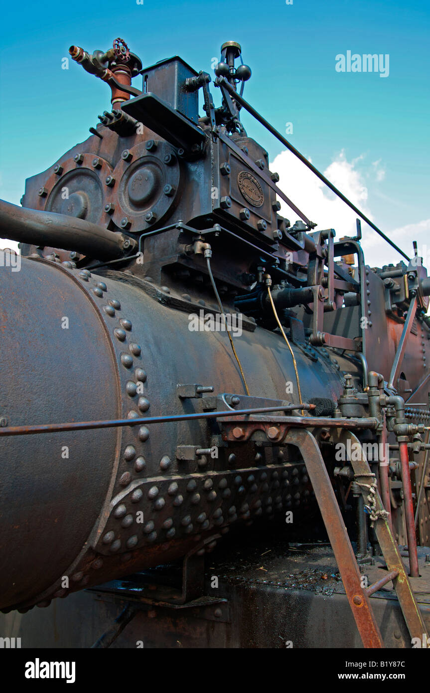 Old Steam Engine Stock Photo - Alamy