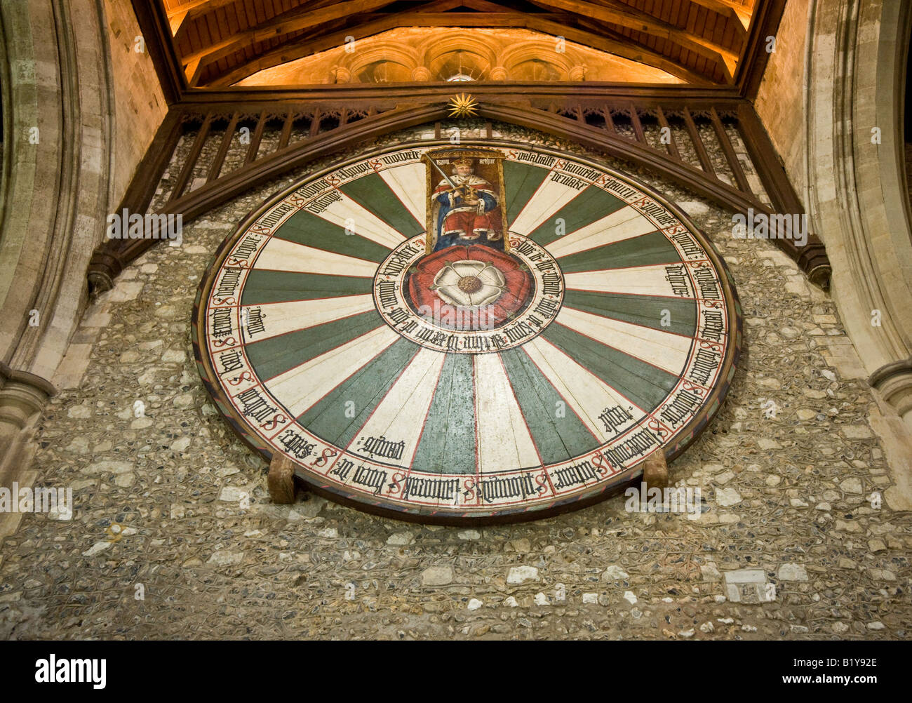 The Round Table, Winchester, UK Stock Photo - Alamy