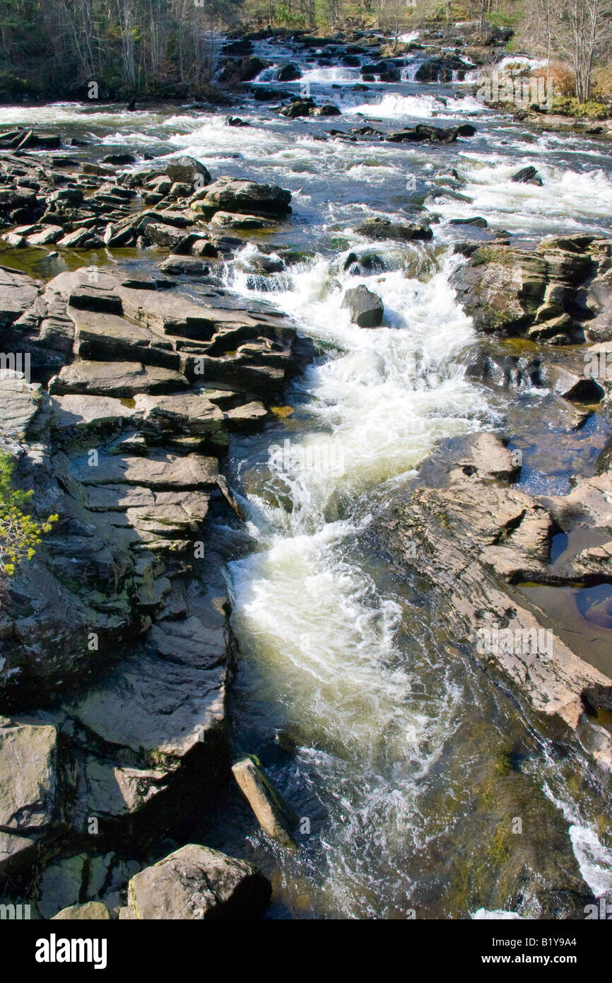 Falls of Killin Stock Photo - Alamy
