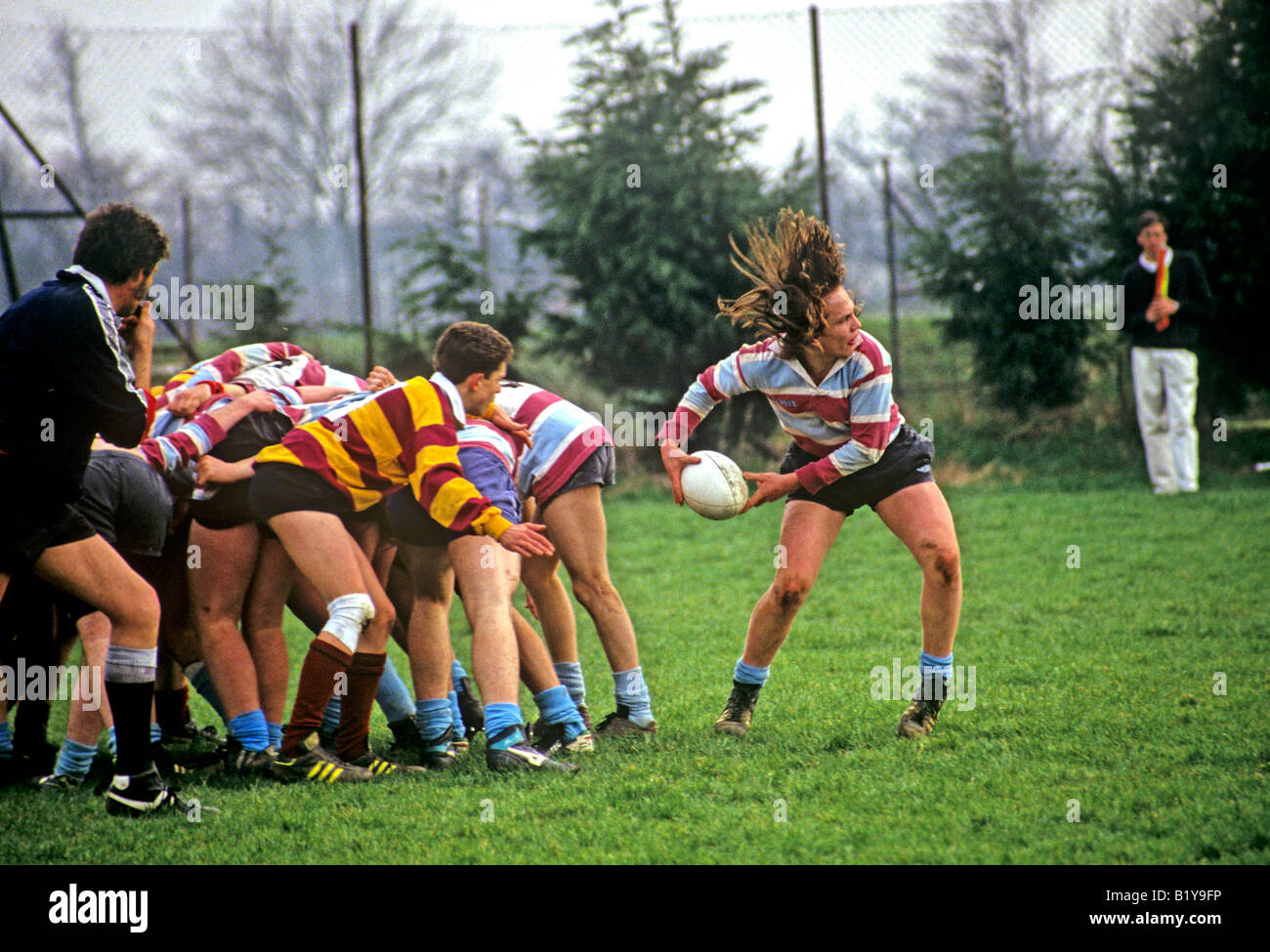 0847 Schoolboy Rugby England Stock Photo - Alamy