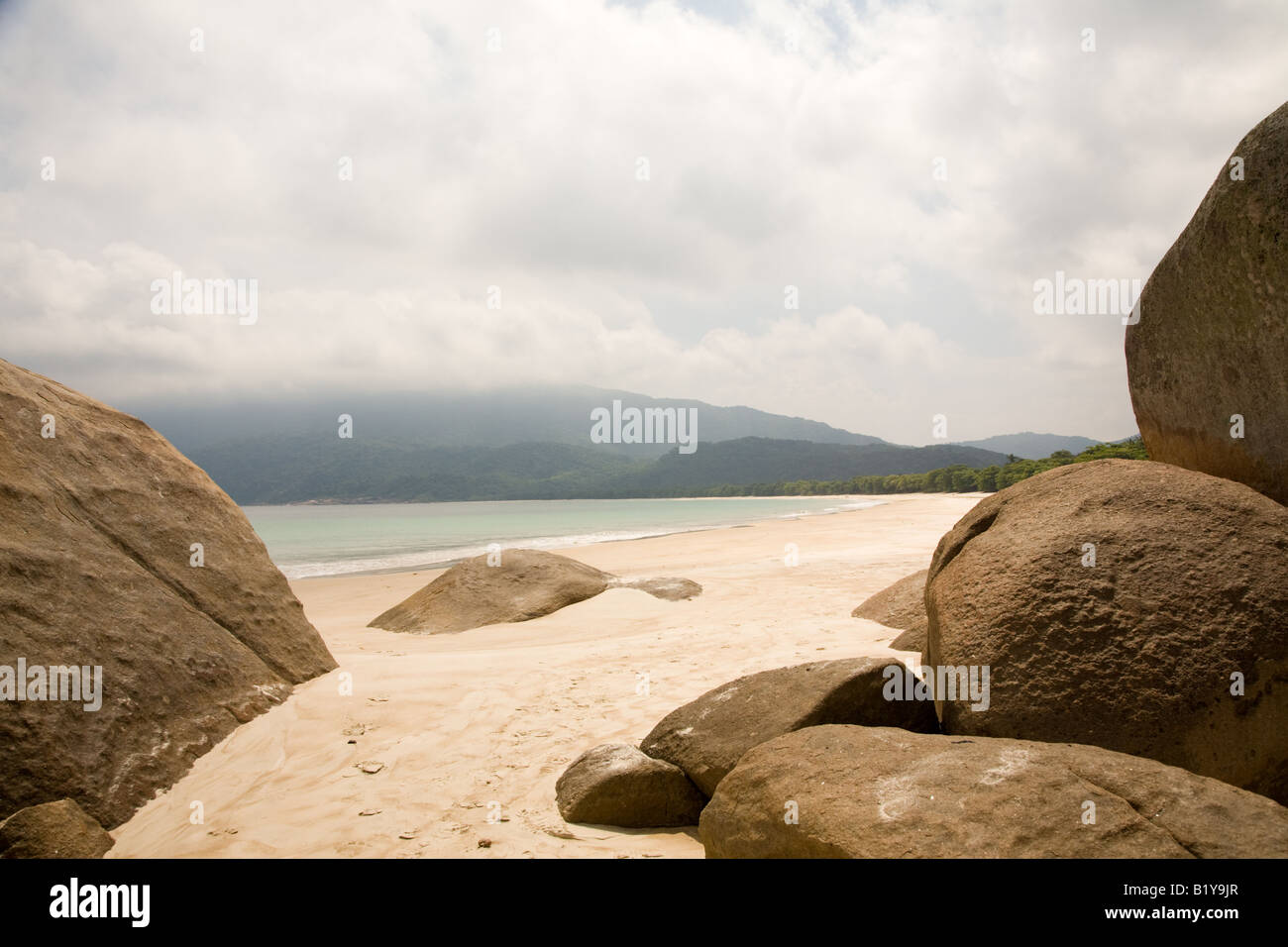 Lopes Mendes Beach, Ilha Grande, Brazil Stock Photo - Alamy
