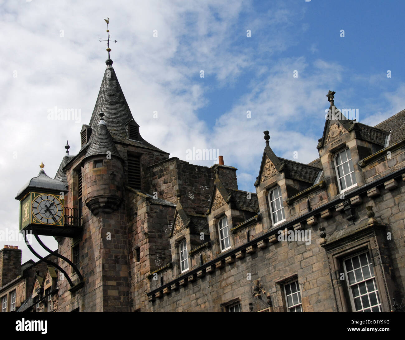 Edinburgh Canongate Tolbooth Stock Photo - Alamy