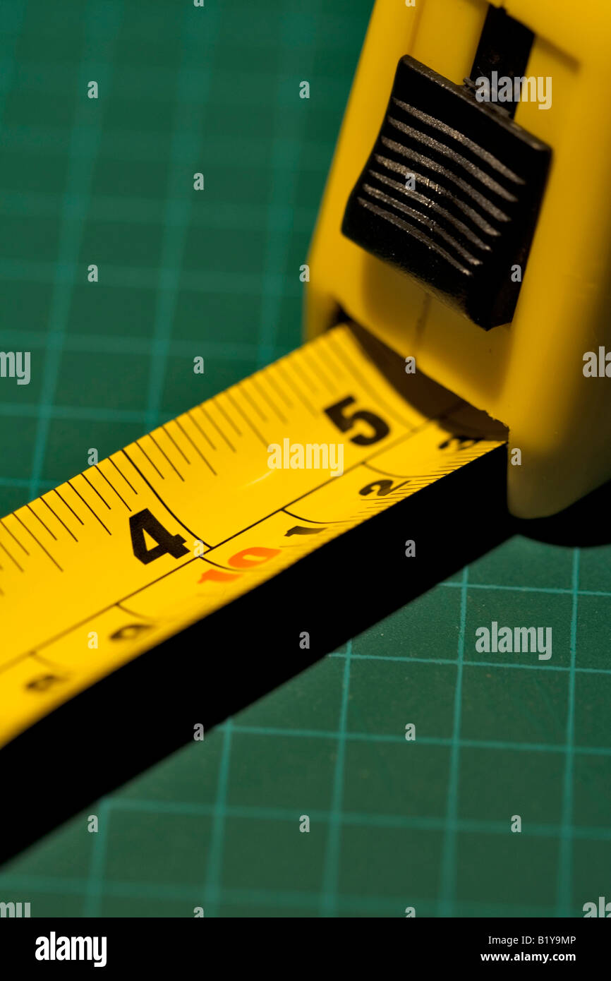 yellow measuring tape Stock Photo - Alamy