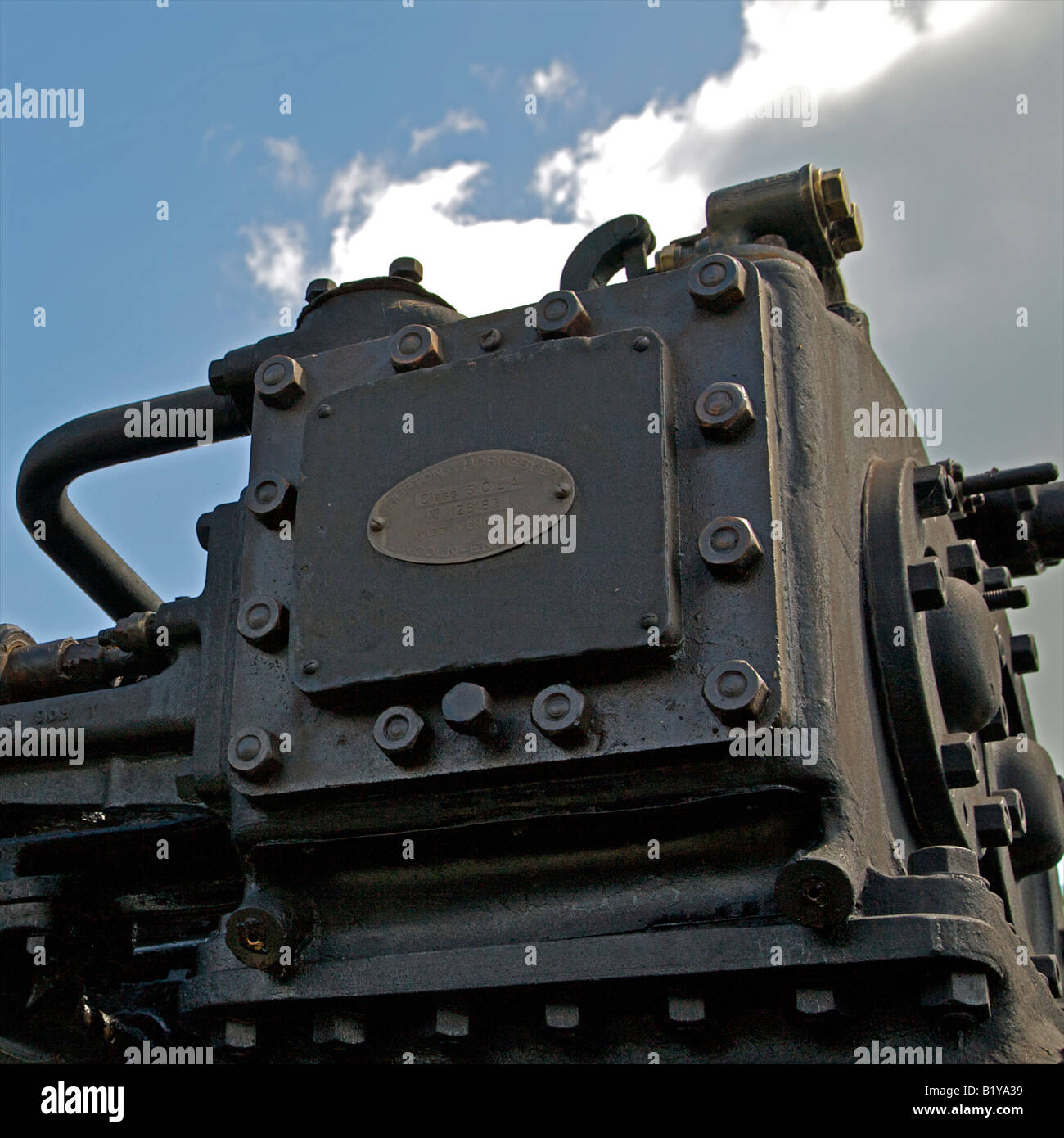 Old Steam Engine Stock Photo - Alamy