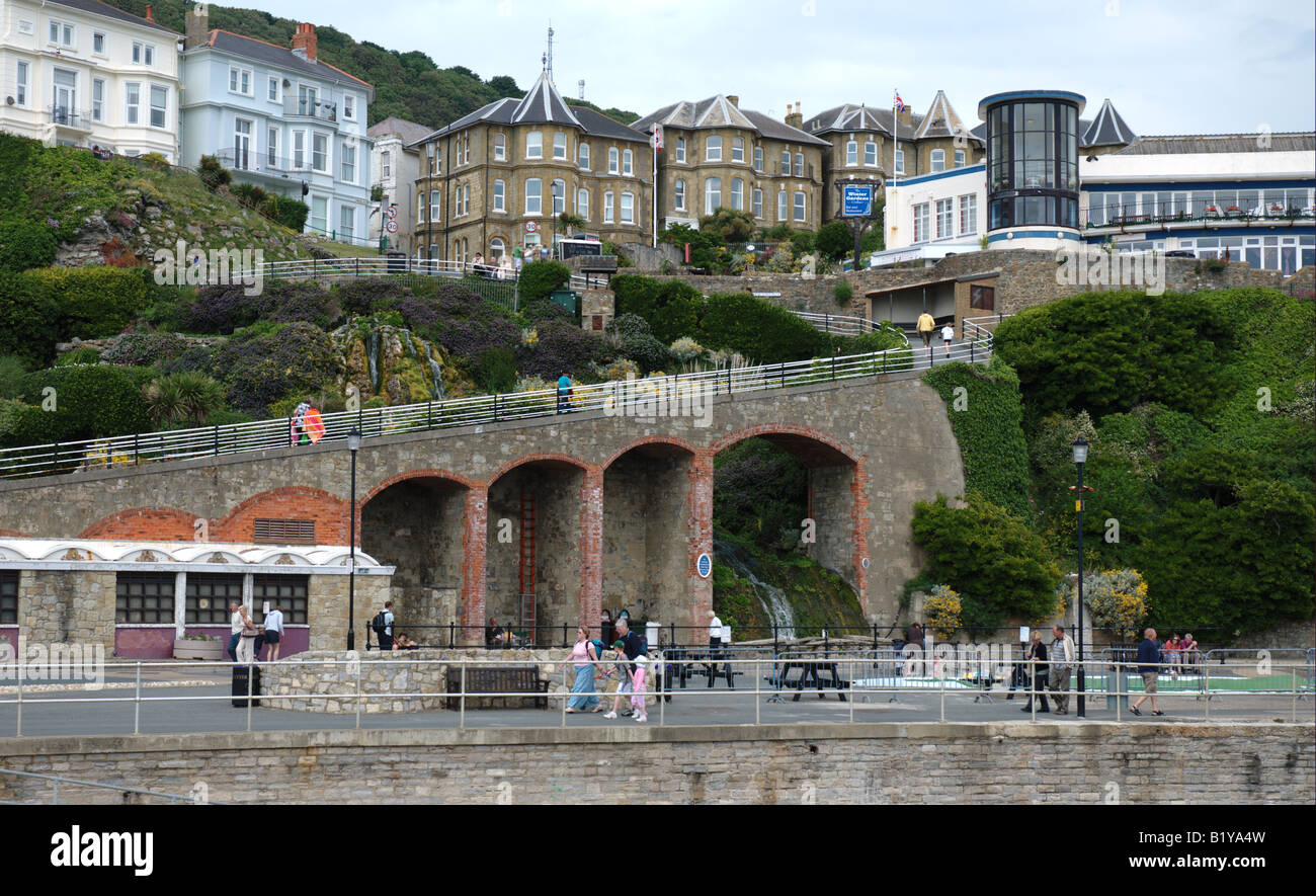 Ventnor Isle of Wight UK Stock Photo - Alamy