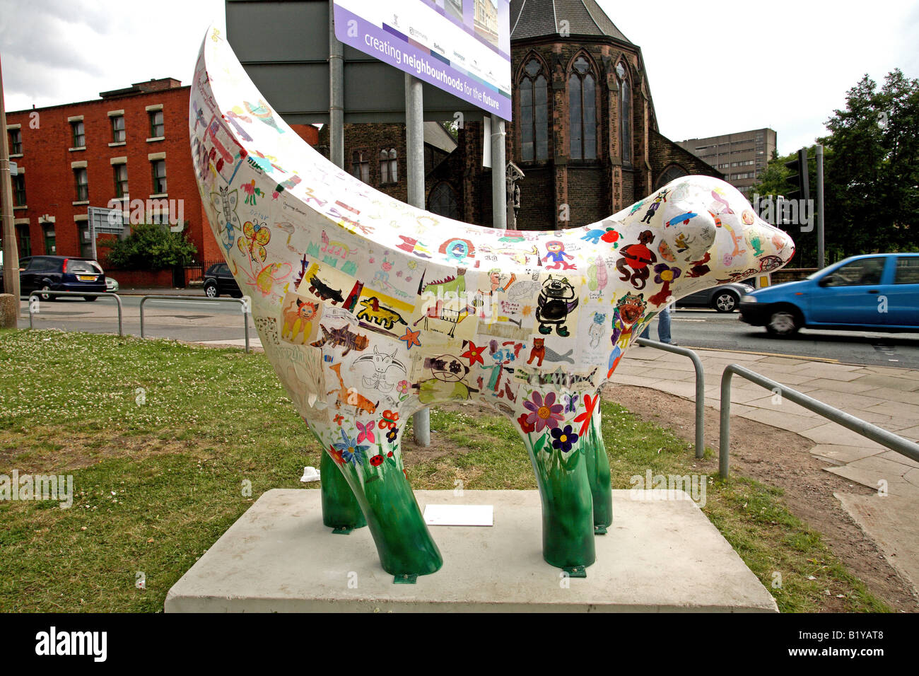 Superlambanana Sculptures Liverpool High Resolution Stock Photography ...