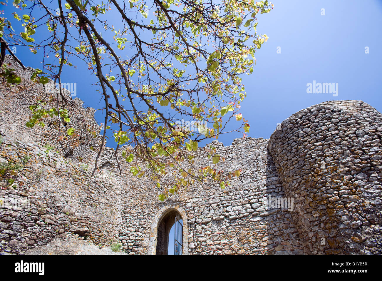 The Castle of Montanchez, Extremadura, Spain Stock Photo - Alamy