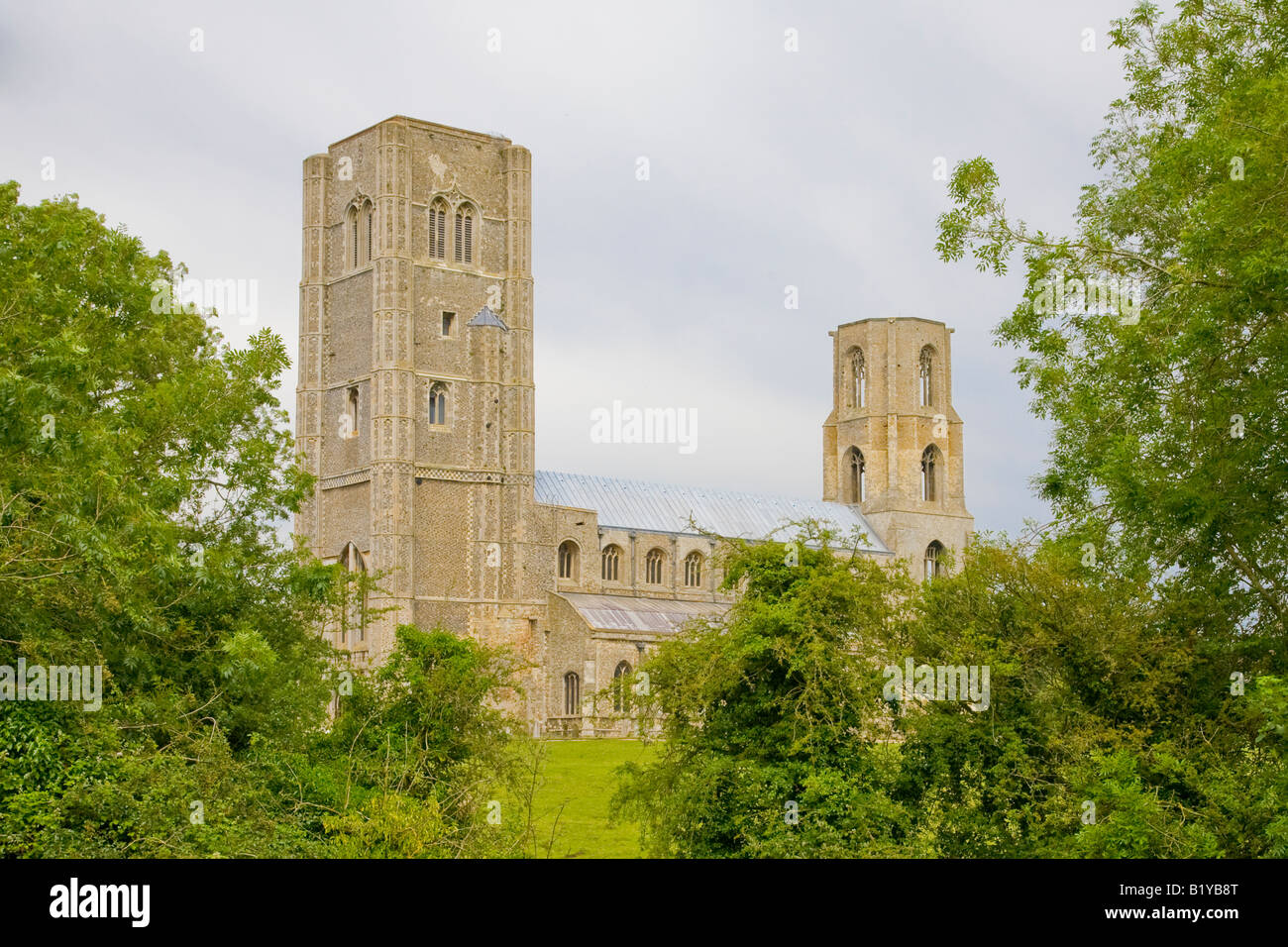 View of Wymondham Abbey Norfolk England Stock Photo - Alamy