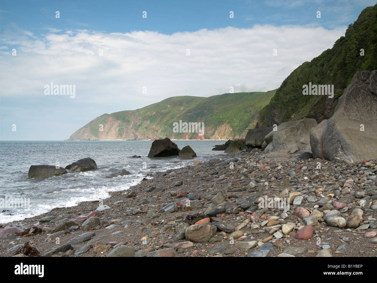 Lynmouth beach hi-res stock photography and images - Alamy