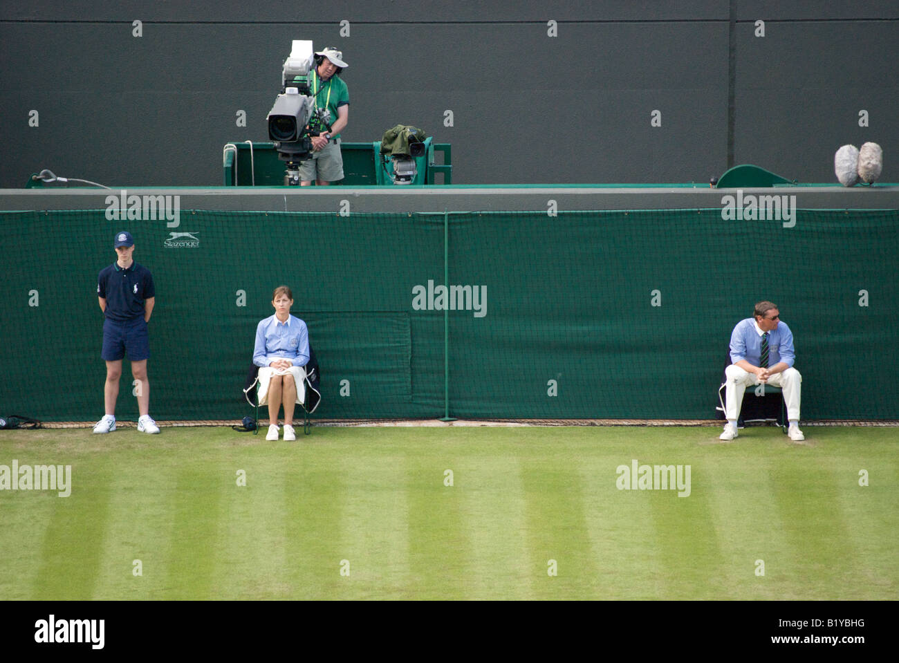 Wimbledon line judge hi-res stock photography and images - Alamy