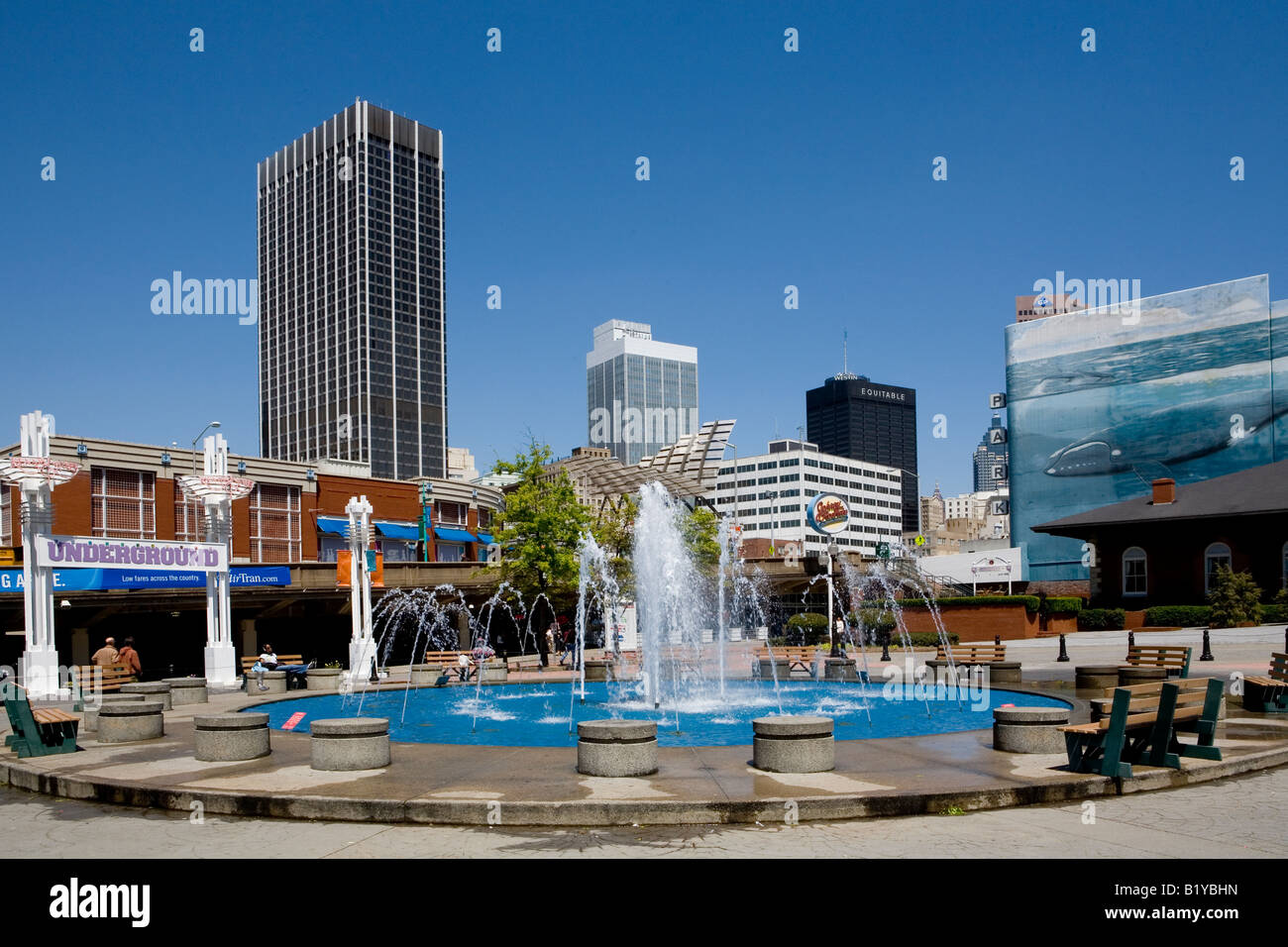 Central Atlanta Georgia USA Stock Photo - Alamy