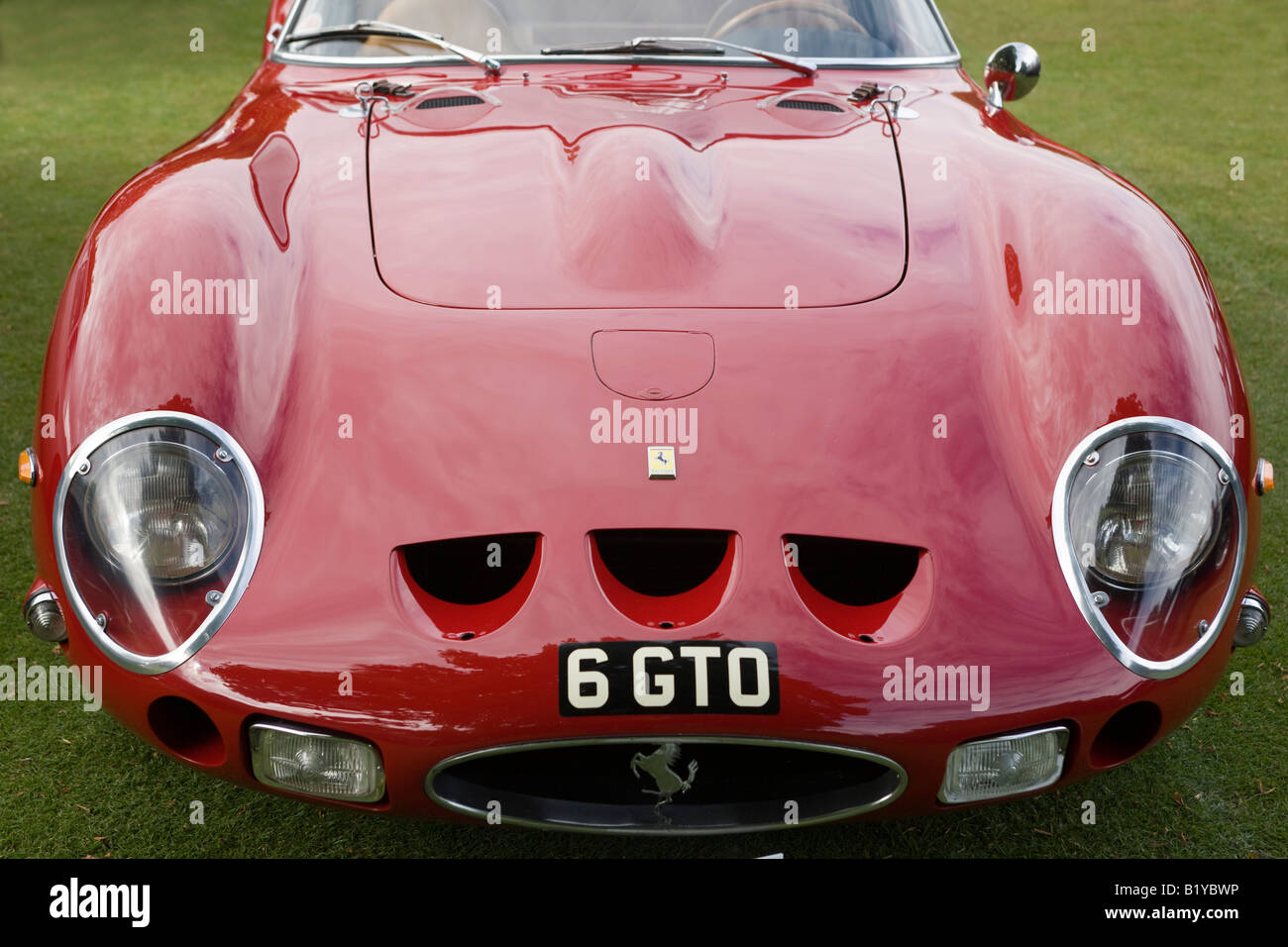 Red Ferrari Classic Car High Resolution Stock Photography and Images ...