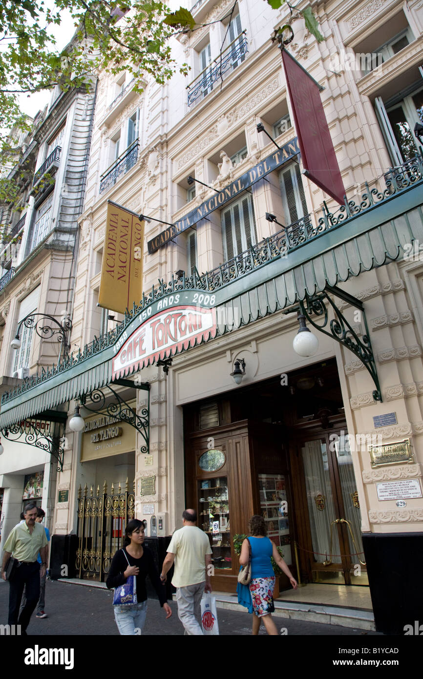 Cafe Tortoni, Buenos Aires Stock Photo - Alamy