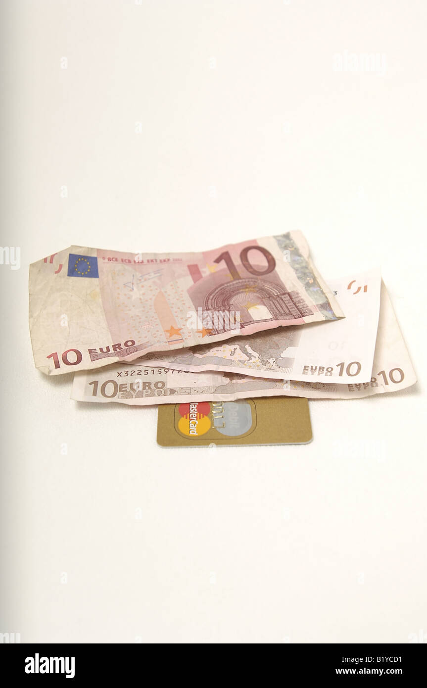 European economy euro mastercard Stock Photo - Alamy