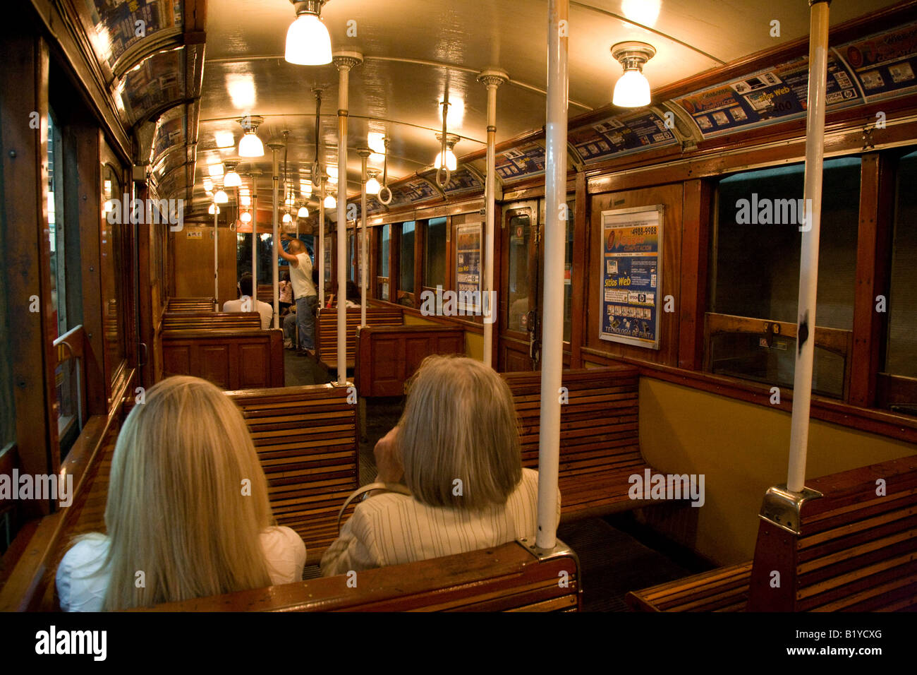 Subte A Train, Metro, Buenos Aires, Argentina Stock Photo - Alamy