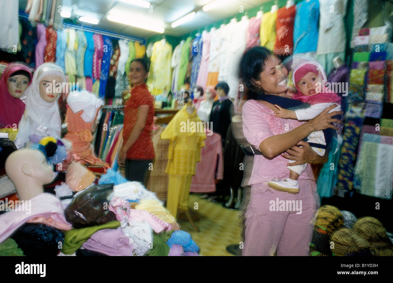 Indonesia Bintan shop in tanjung pinang Stock Photo - Alamy