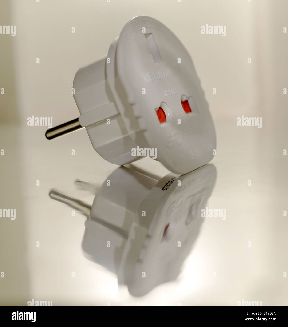 Plug adaptor or plug adapter Stock Photo - Alamy