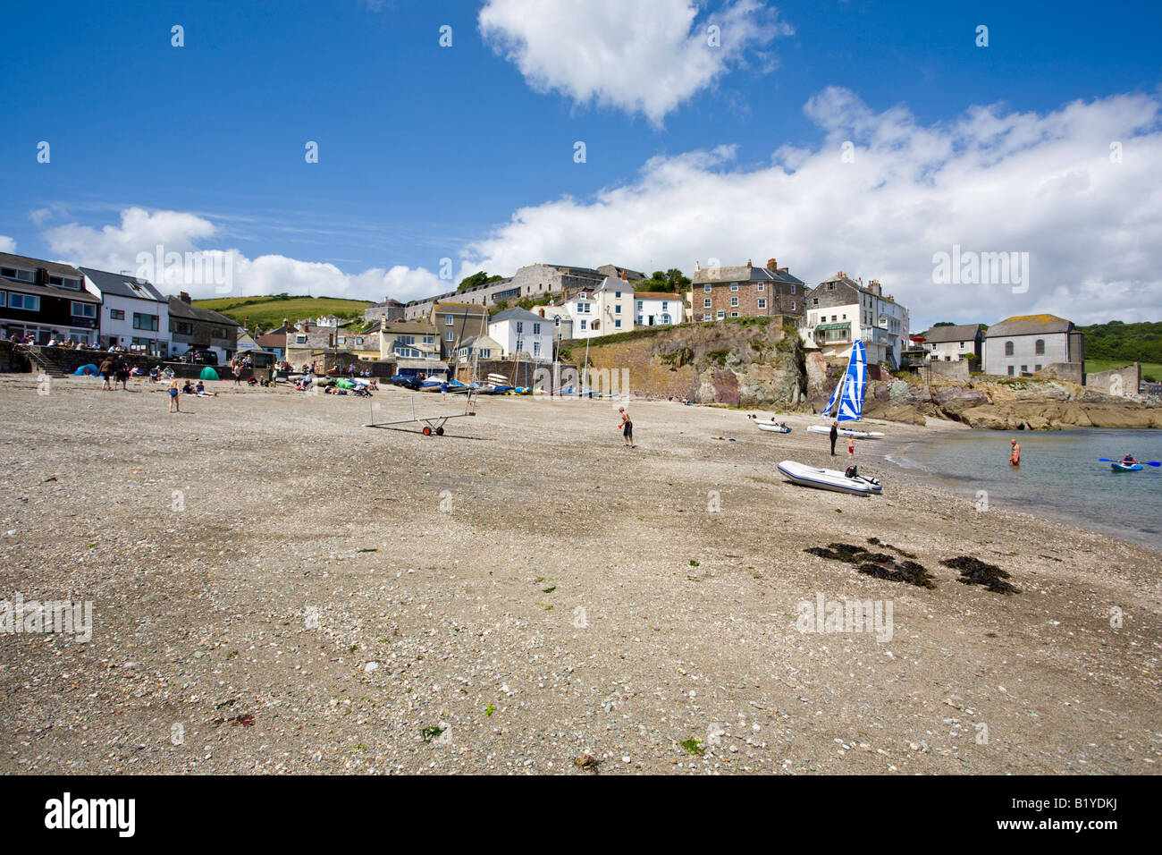 Cawsand Beach Cornwall UK Stock Photo - Alamy