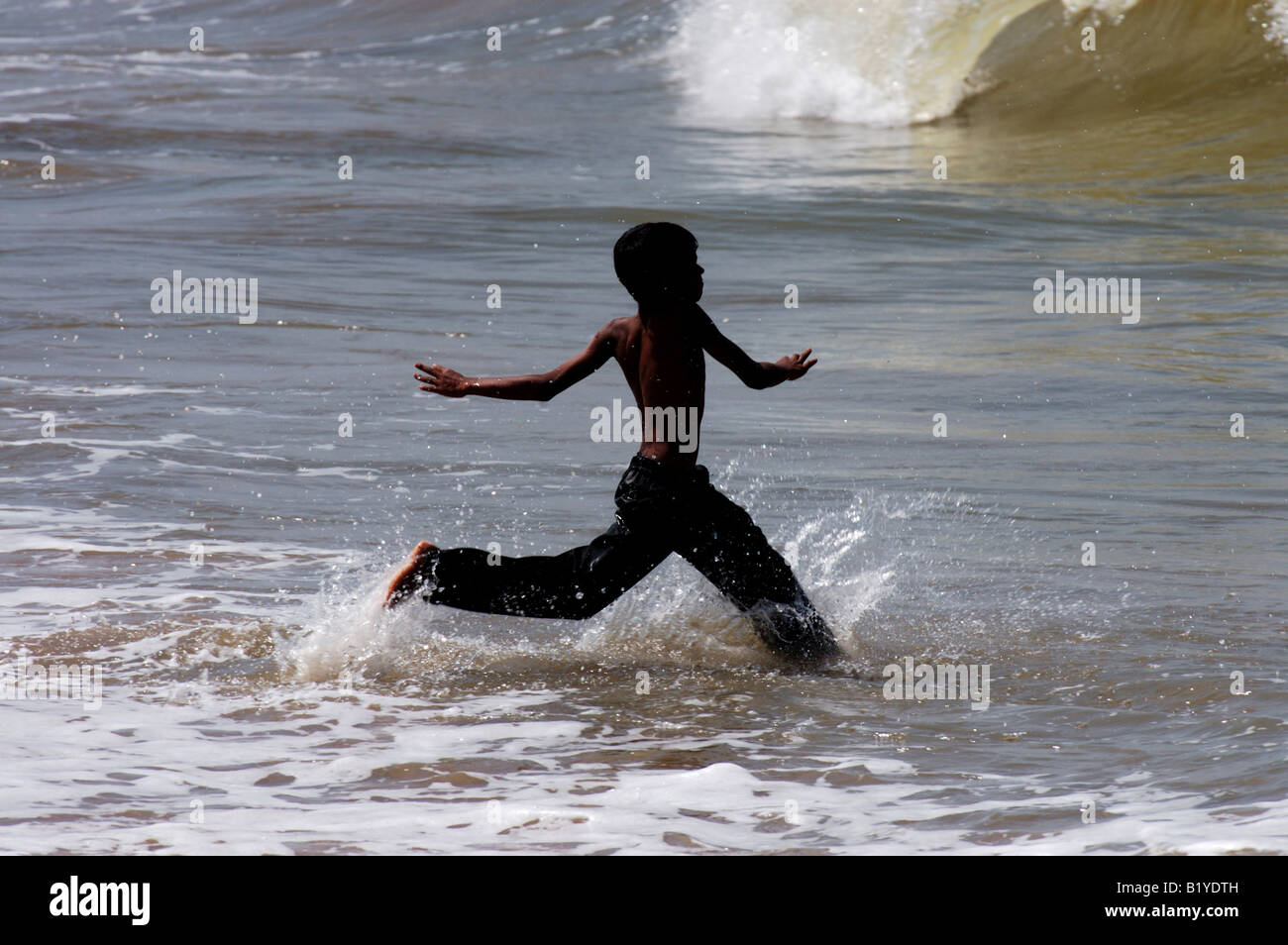 Island of Sri Lanka, child, indian, ocean, asia Stock Photo - Alamy