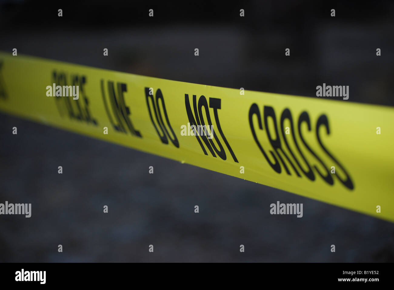 Police Line Yellow Tape Stock Photos & Police Line Yellow Tape Stock ...
