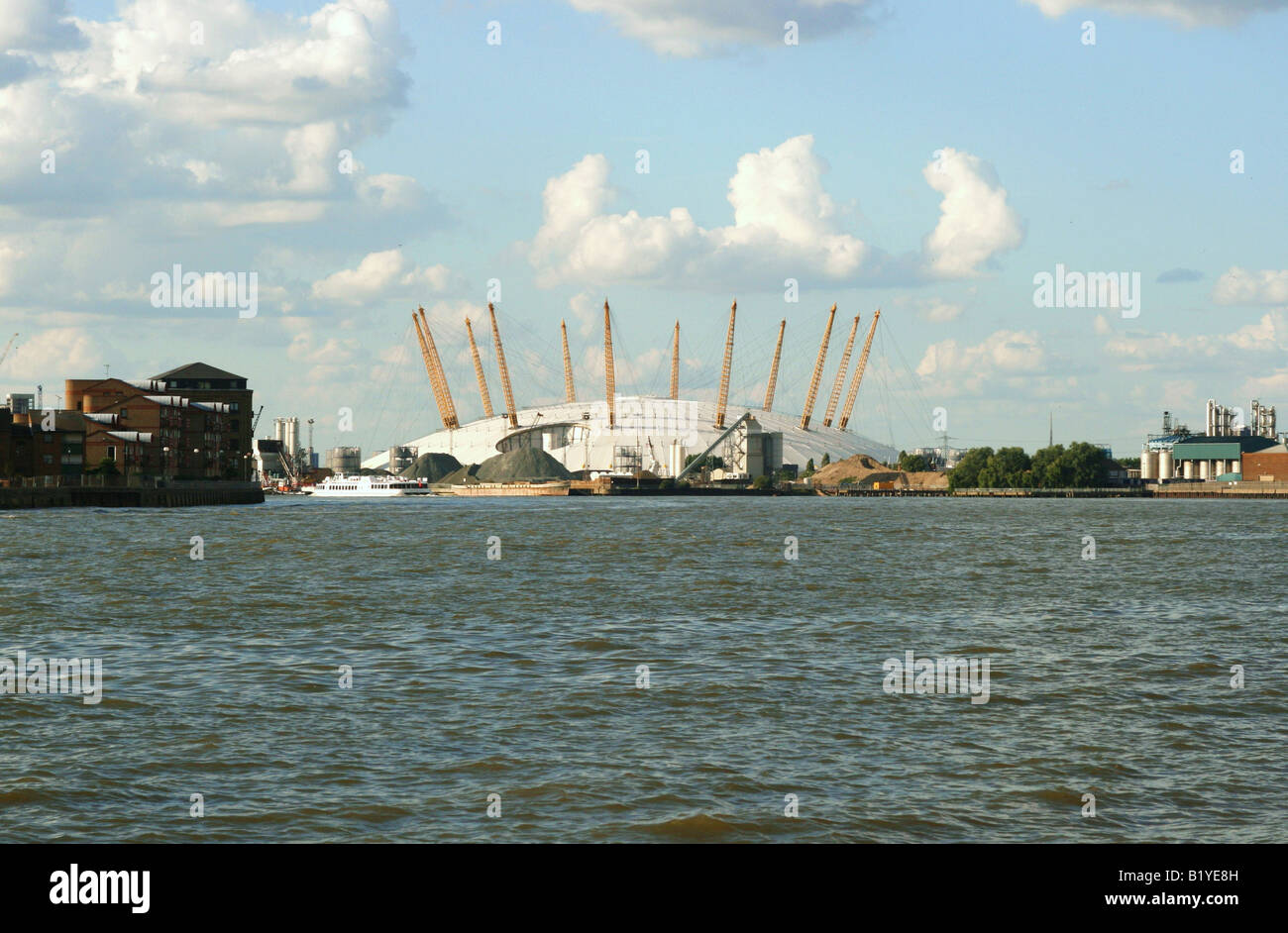 The o2 Centre, formerly the Millennium Dome, London Stock Photo - Alamy