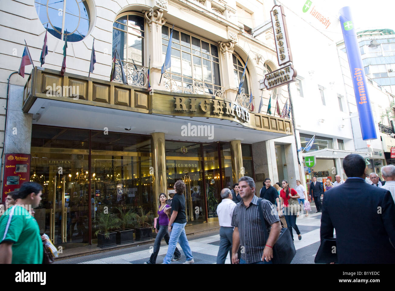 Richmond Cafe, Florida Street, Buenos Aires, Argentina Stock Photo - Alamy
