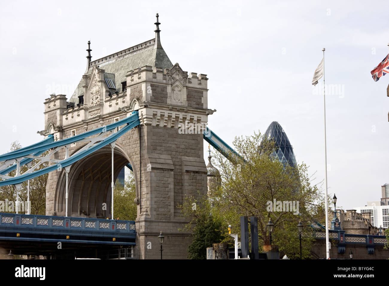 The lower tower of the Tower Bridge, London England Stock Photo - Alamy