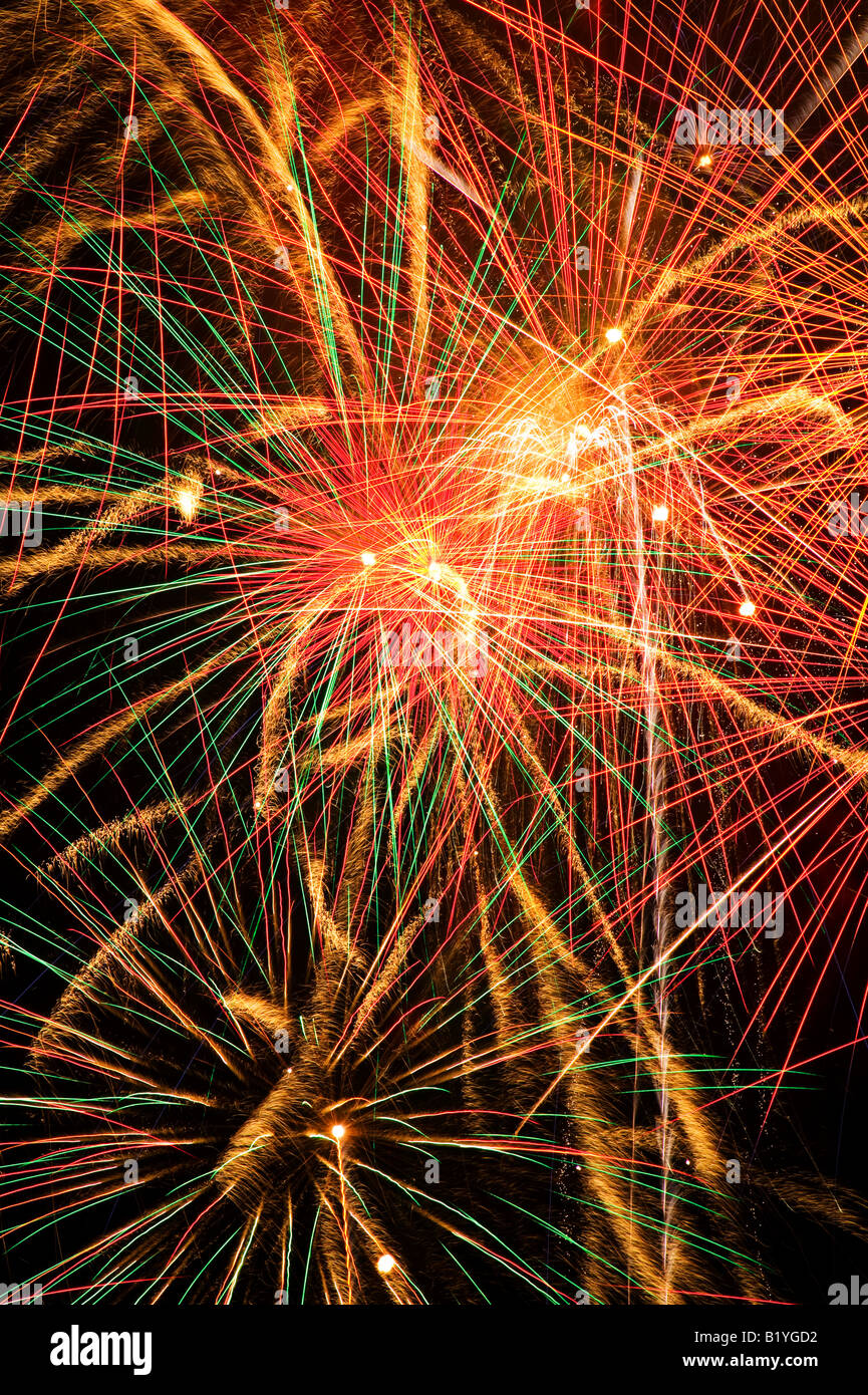 Fireworks on 4th of July Stock Photo - Alamy