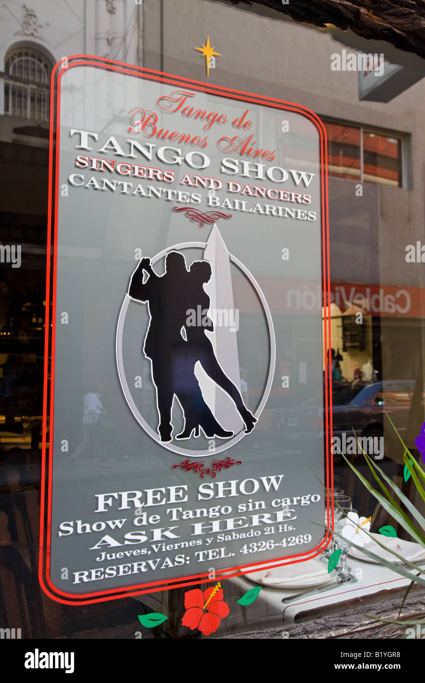 Tango show ad hi-res stock photography and images - Alamy