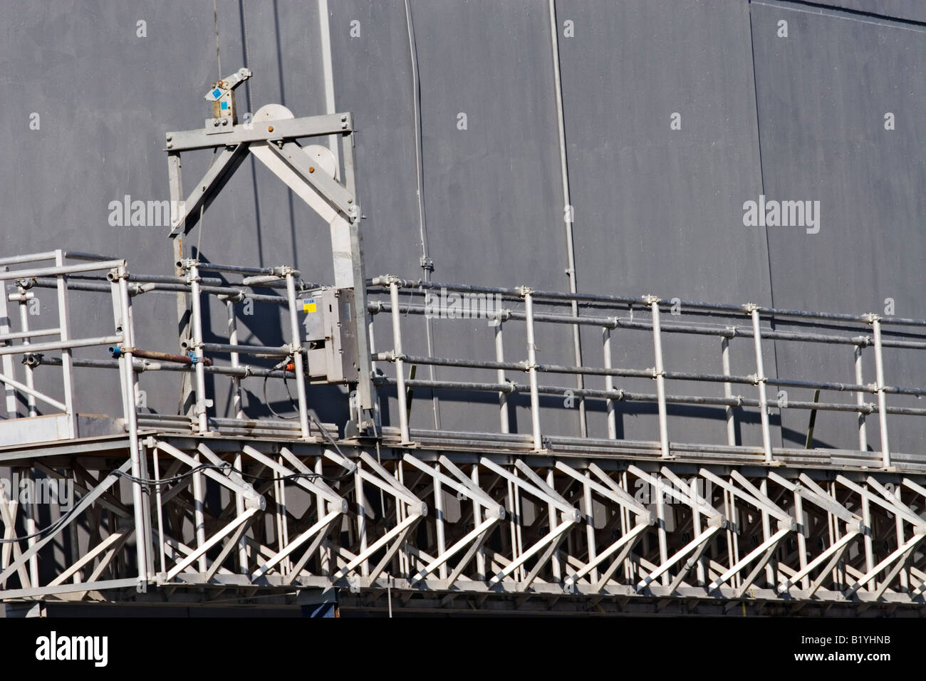 Structures / Bridges.A support pier on "Melbourne`s Westgate Bridge ...