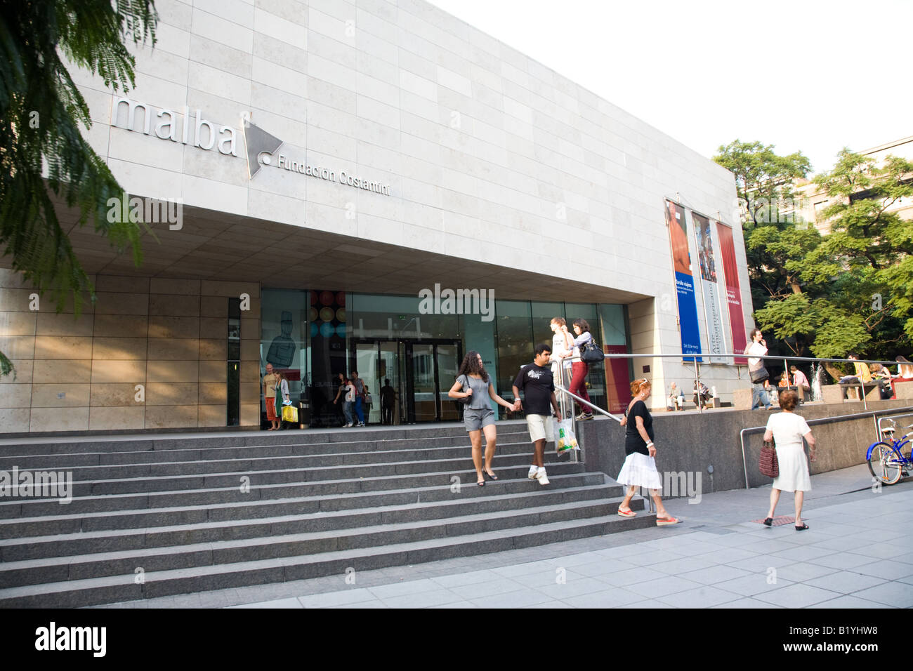 MALBA Museo de Arte Latinoamericano de Buenos Aires, Argentina Stock ...