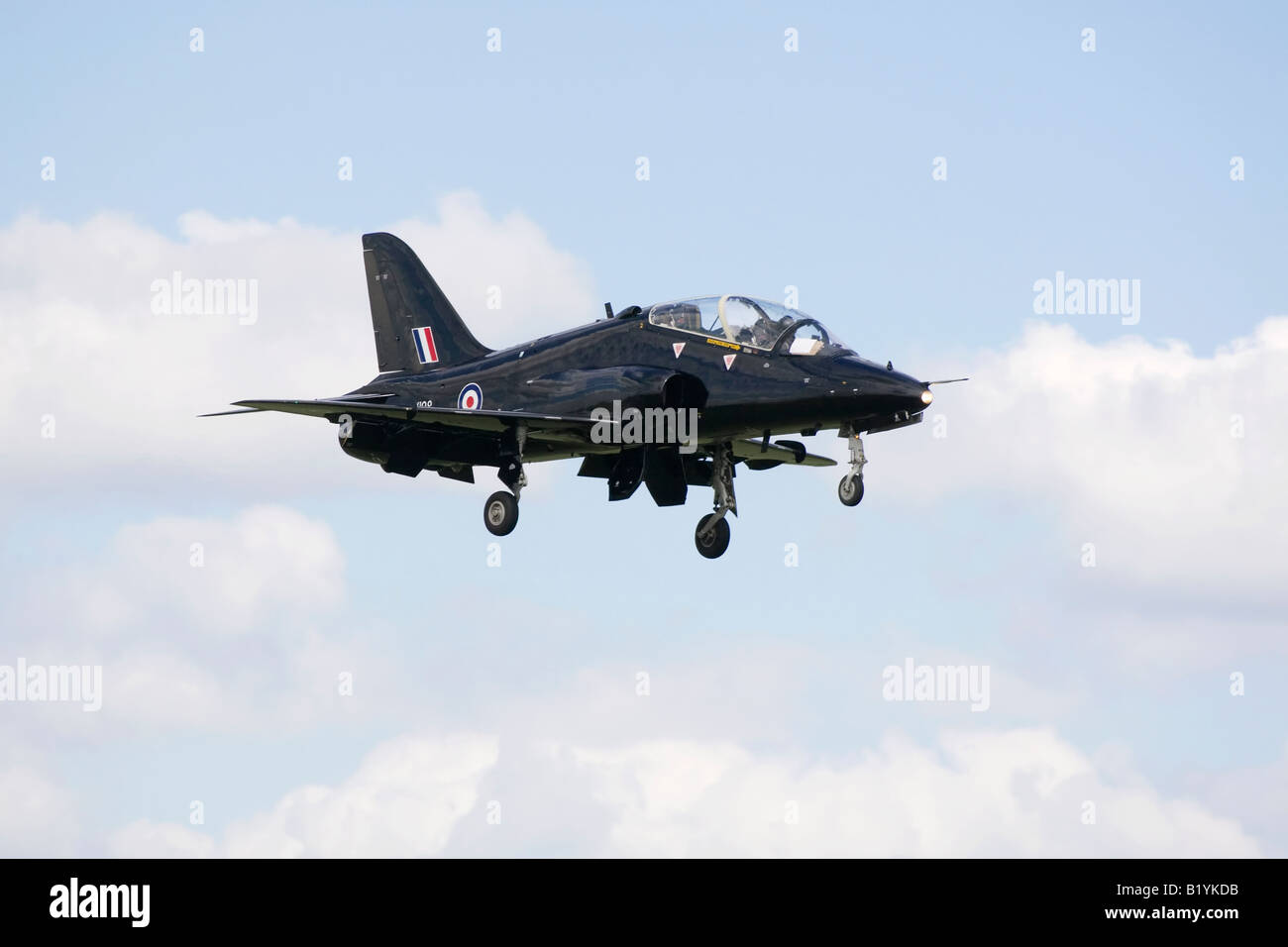 A Bae systems Hawk trainer of the RAF on final approach Stock Photo - Alamy