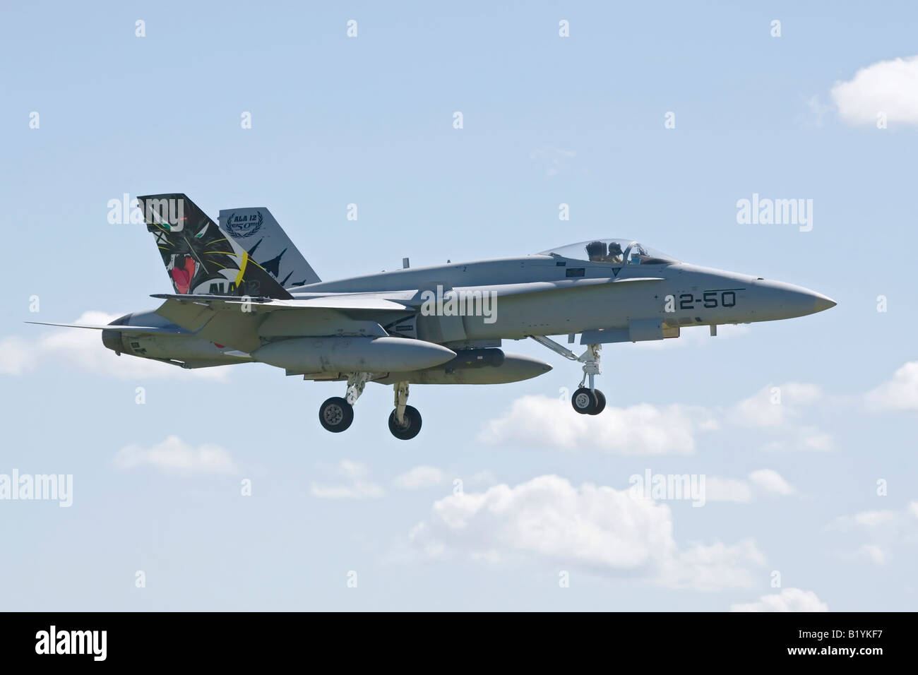 A Spanish F18 Hornet Stock Photo - Alamy