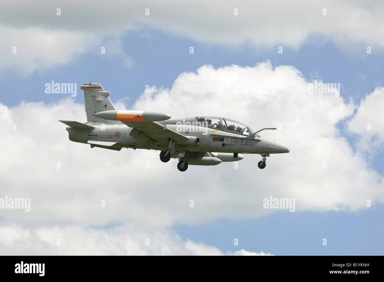 An Aermacchi MB339C of the Italian Air Force Stock Photo - Alamy