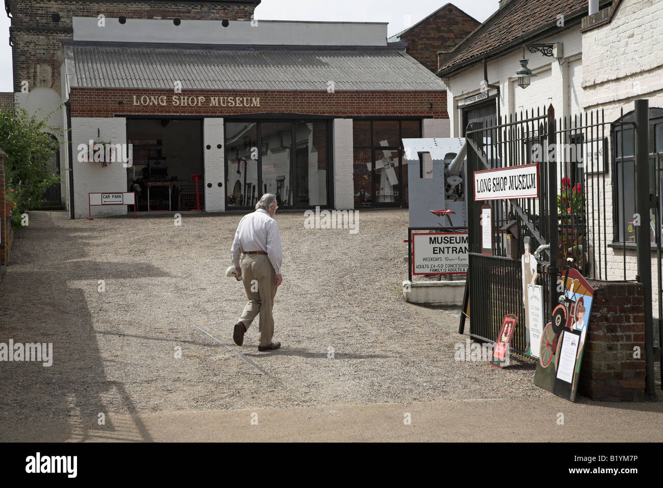 Long Shop museum at Garretts former engineering factory, Leiston ...