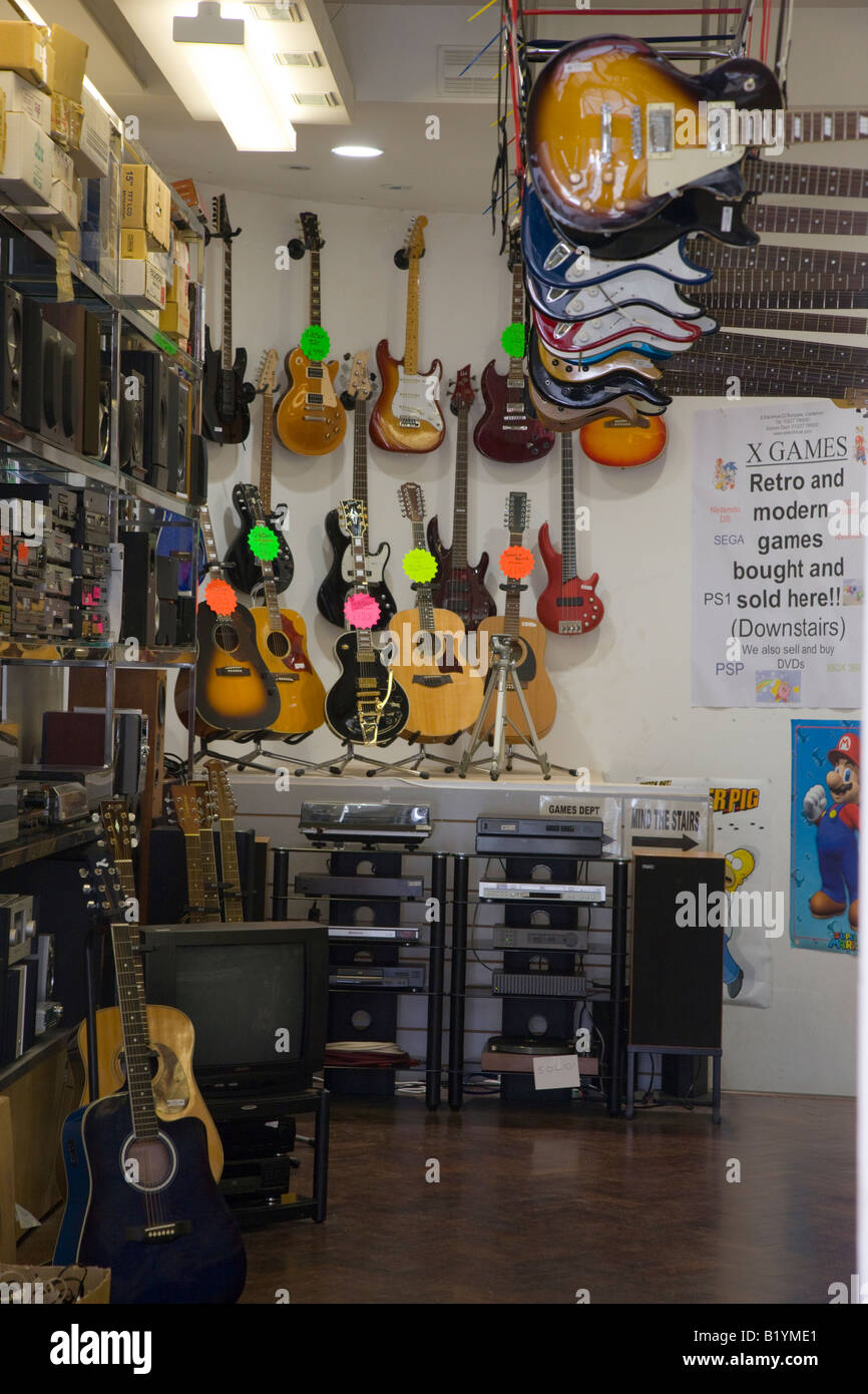 Guitars In A Window High Resolution Stock Photography and Images - Alamy