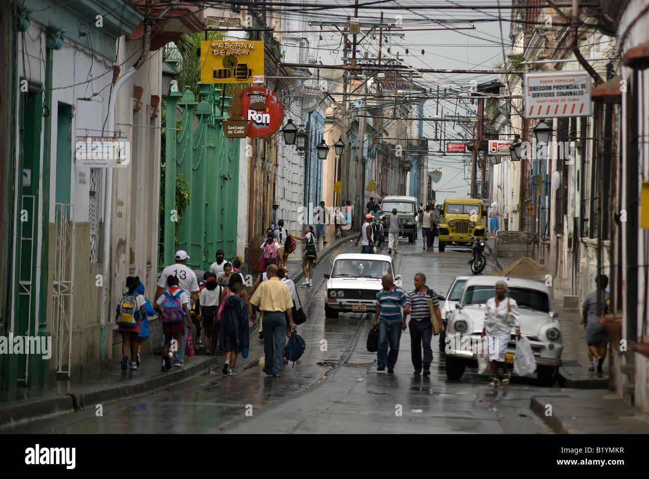 After rain in Santiago de Cuba Stock Photo - Alamy