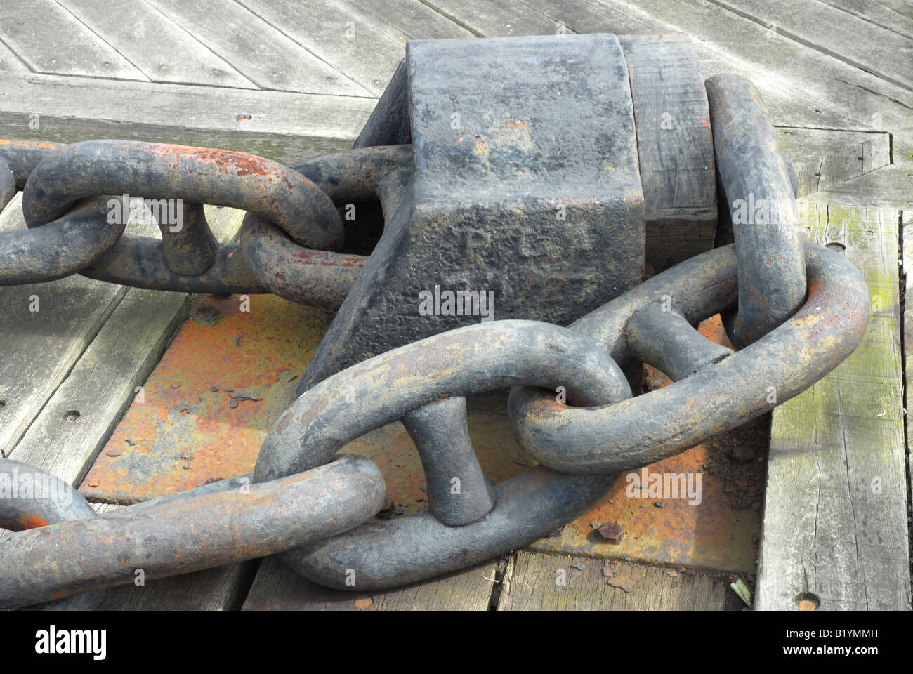 Dock chain hi-res stock photography and images - Alamy