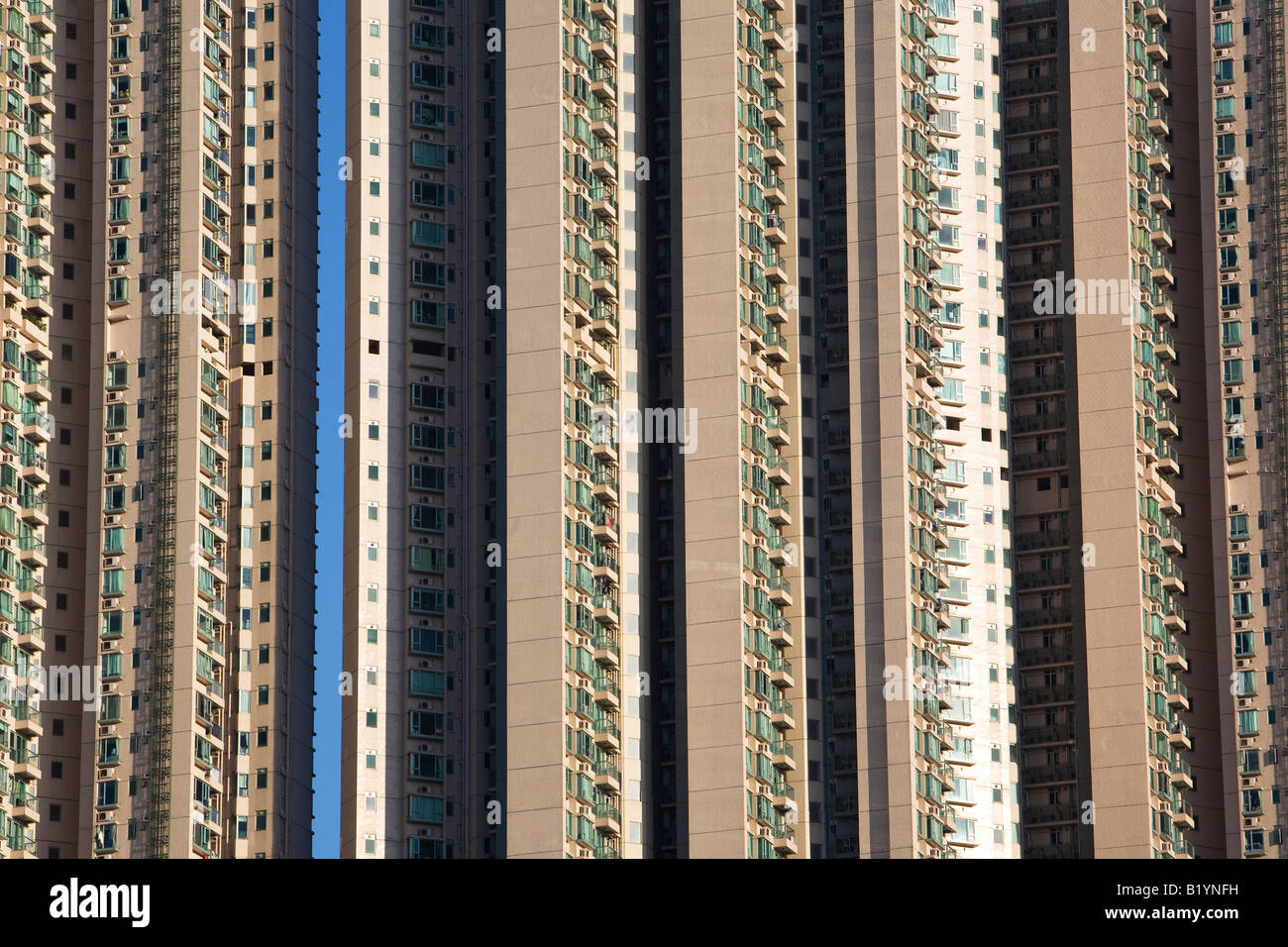 Dense highrise house housing Hong Kong China Stock Photo - Alamy