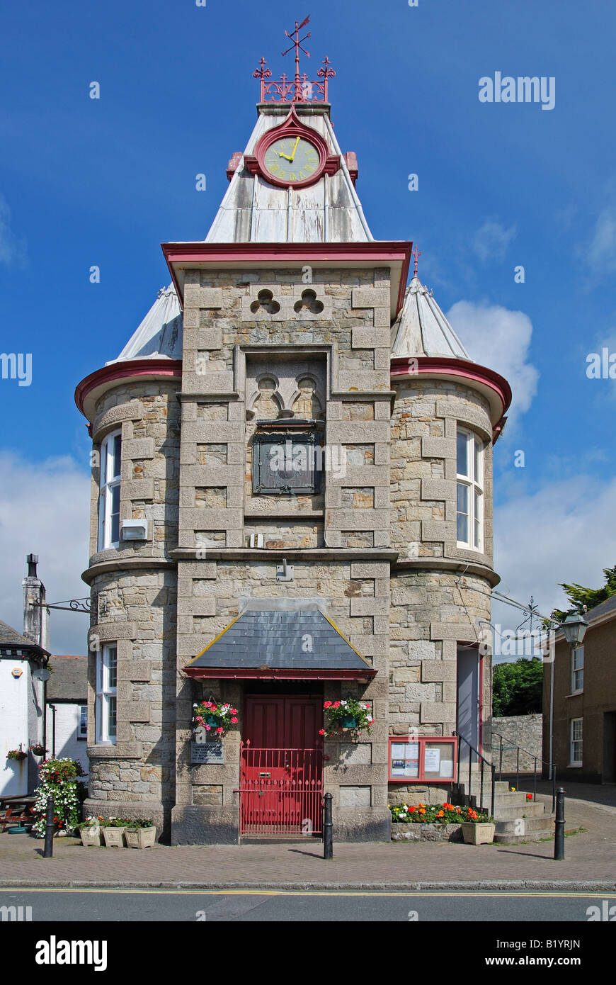 Town hall marazion hi-res stock photography and images - Alamy