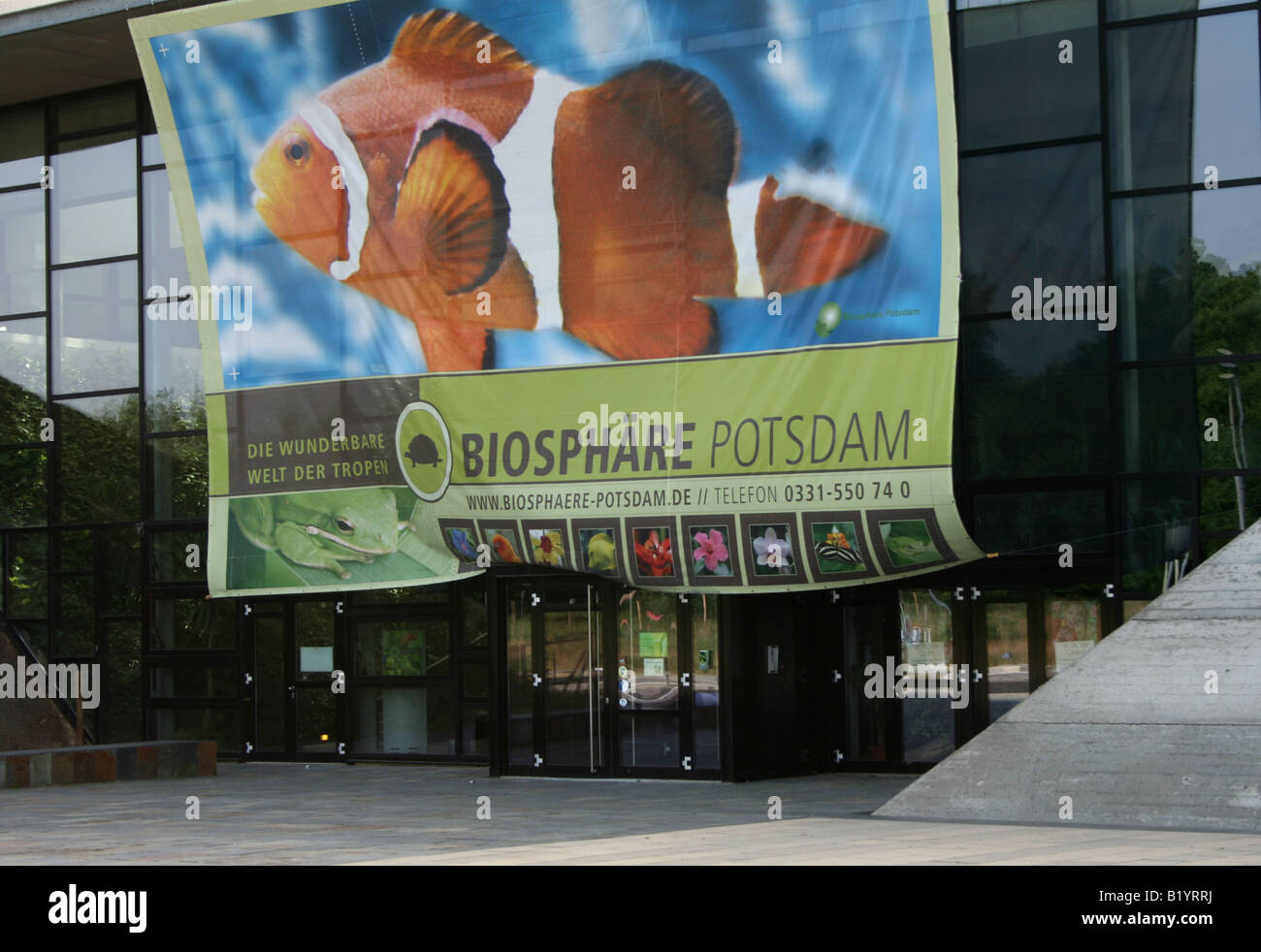 exterior view of Biosphere Potsdam Germany May 2008 Stock Photo - Alamy