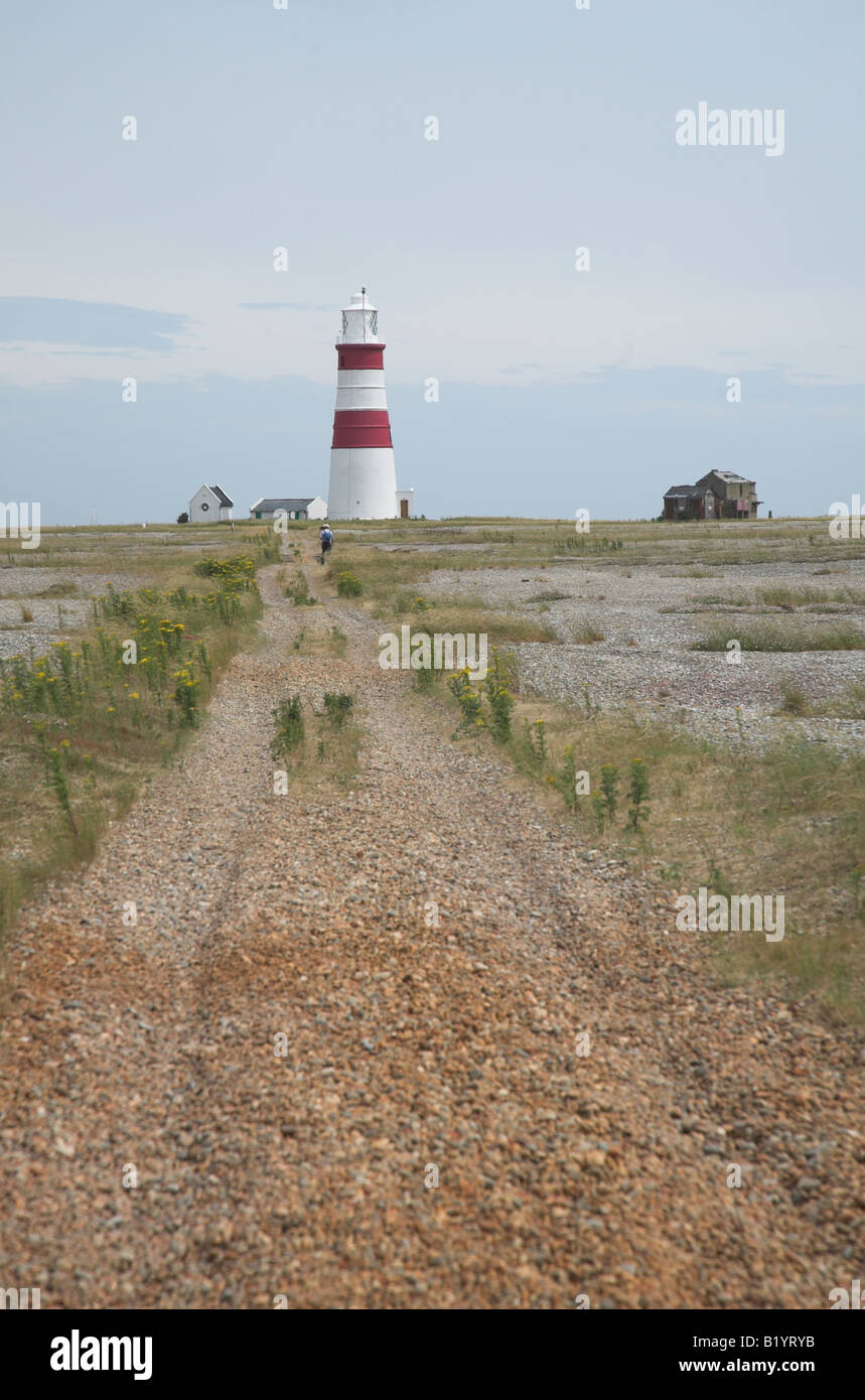 Lighthouse Orford Ness Suffolk England Stock Photos & Lighthouse Orford ...